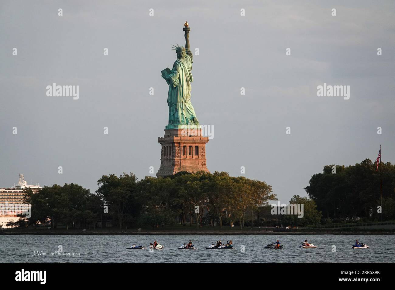 The Statue of Liberty is a historic symbol representing arrival in the ...
