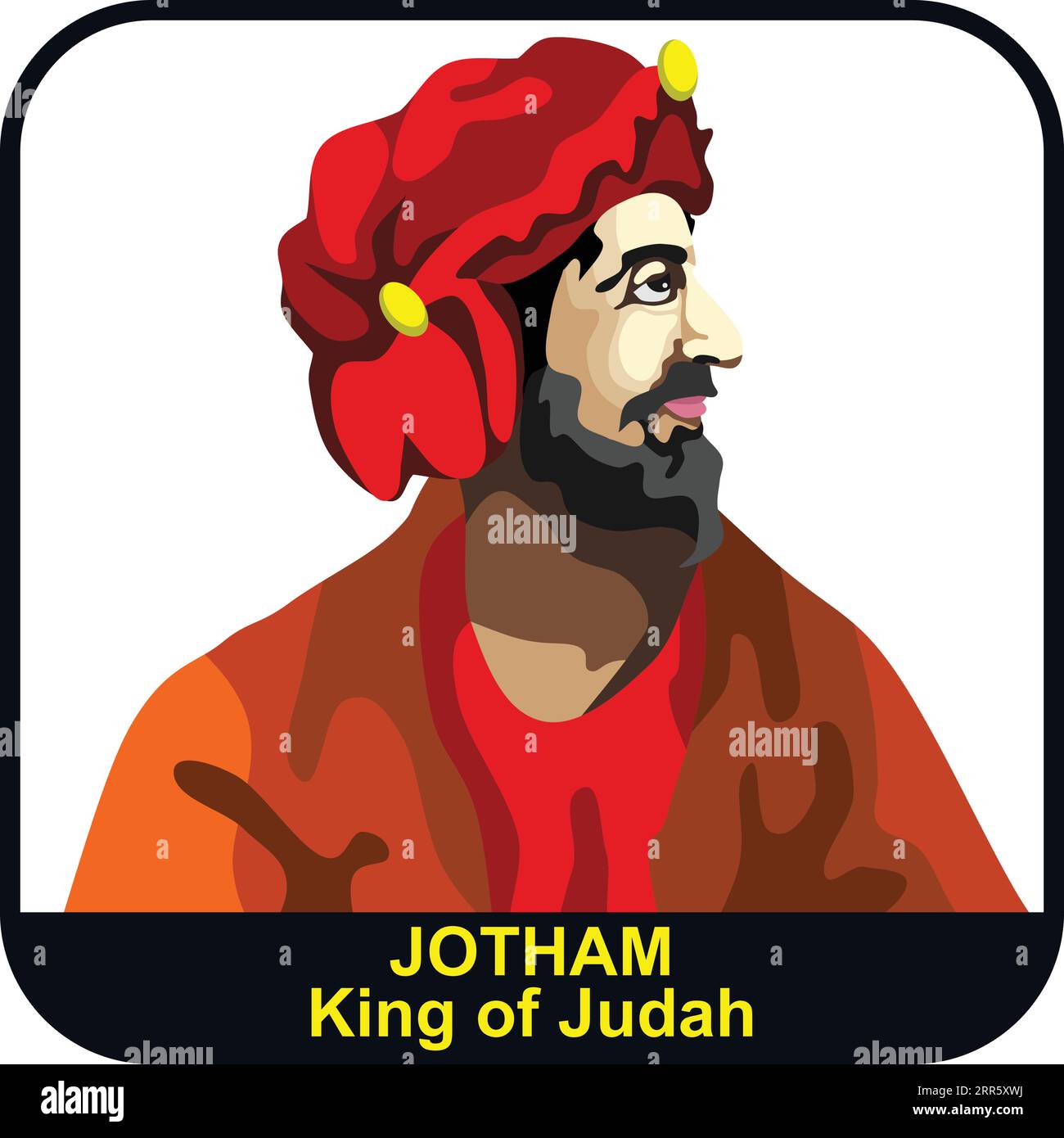 King jotham Stock Vector Images - Alamy