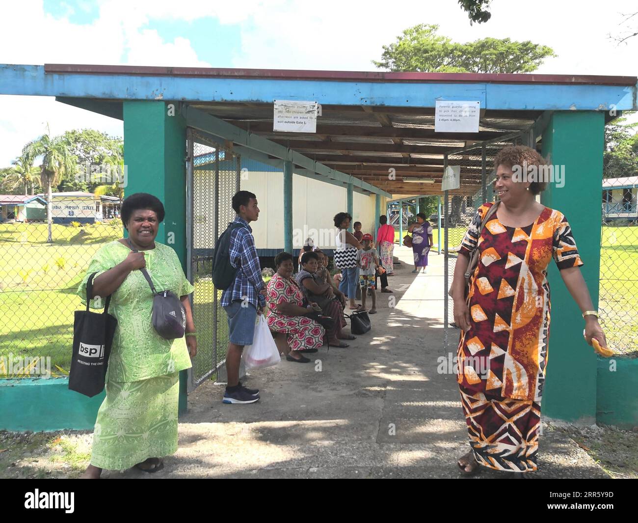 Fijian school children hi-res stock photography and images - Alamy