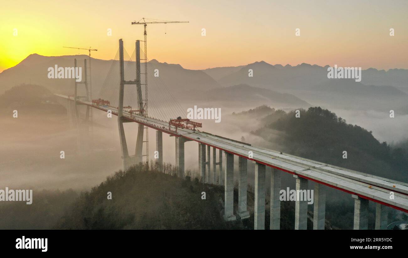 210119 -- BEIJING, Jan. 19, 2021 -- Aerial photo taken on Jan. 18, 2021 ...
