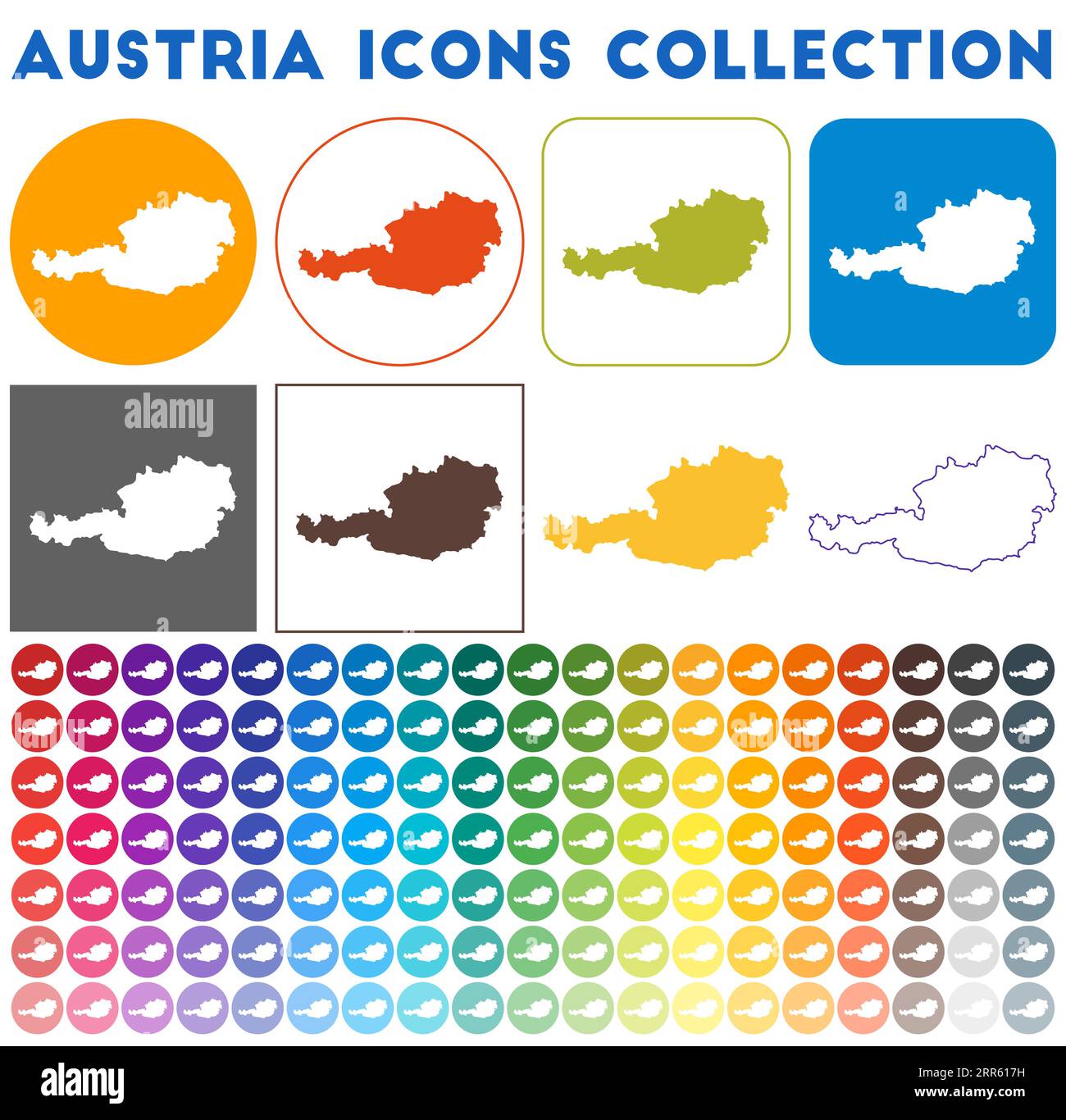 Austrian border sign Stock Vector Images - Alamy