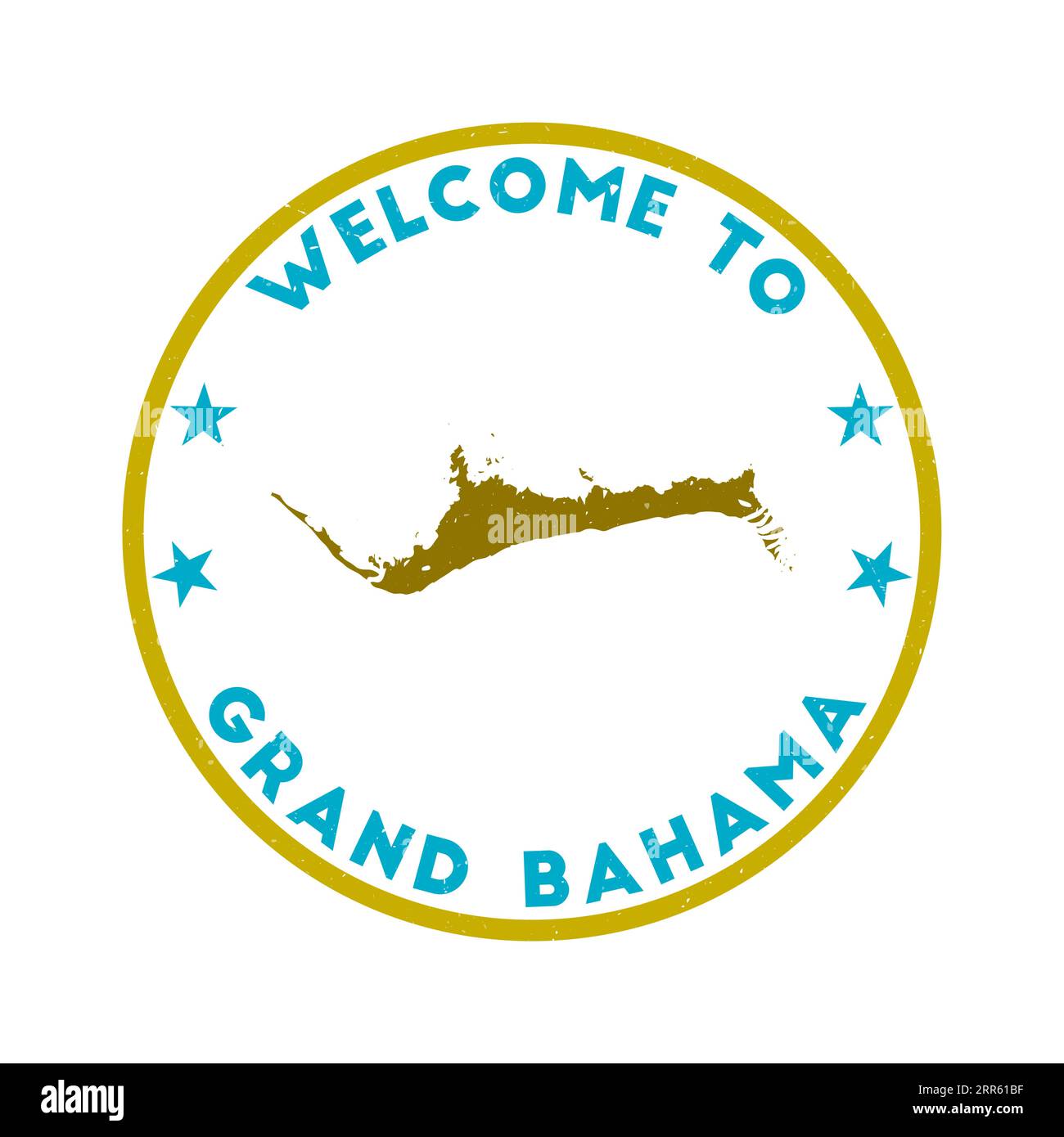 Grand bahama island island map hi-res stock photography and images - Alamy