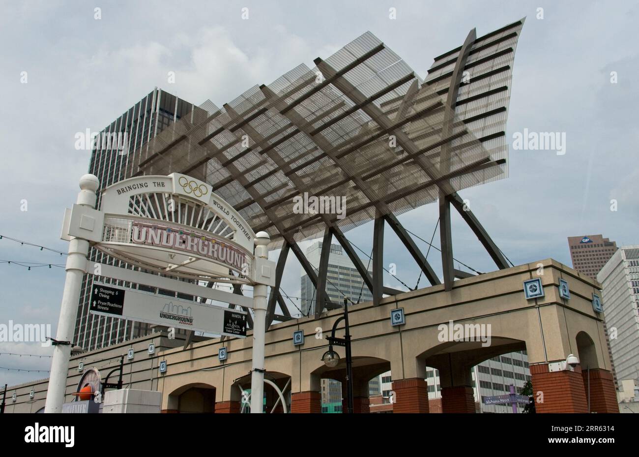 The Underground Atlanta Georgia Stock Photo - Alamy