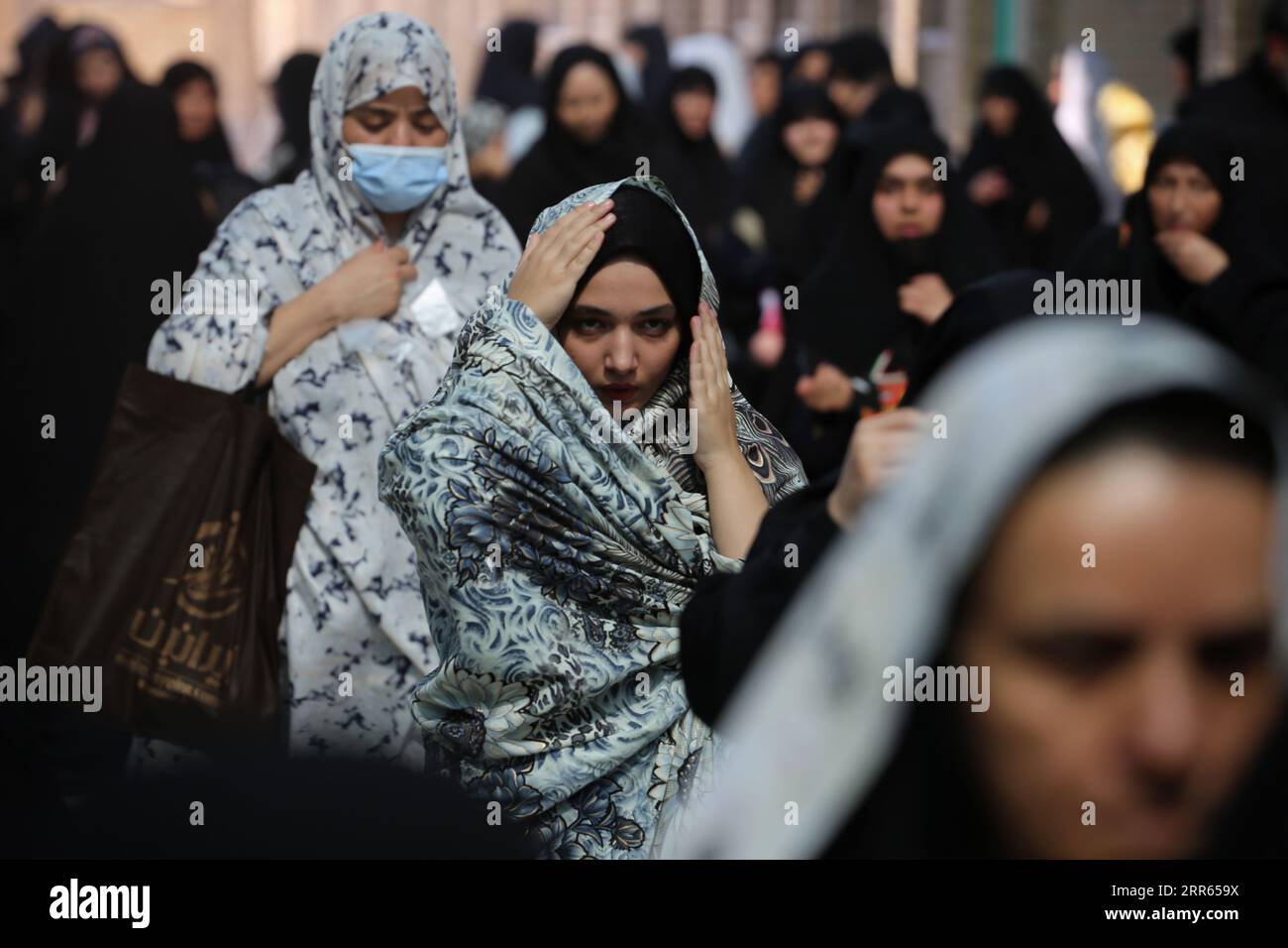 Shahr-e-Ray, Tehran, Iran. 6th Sep, 2023. An Iranian veiled woman ...