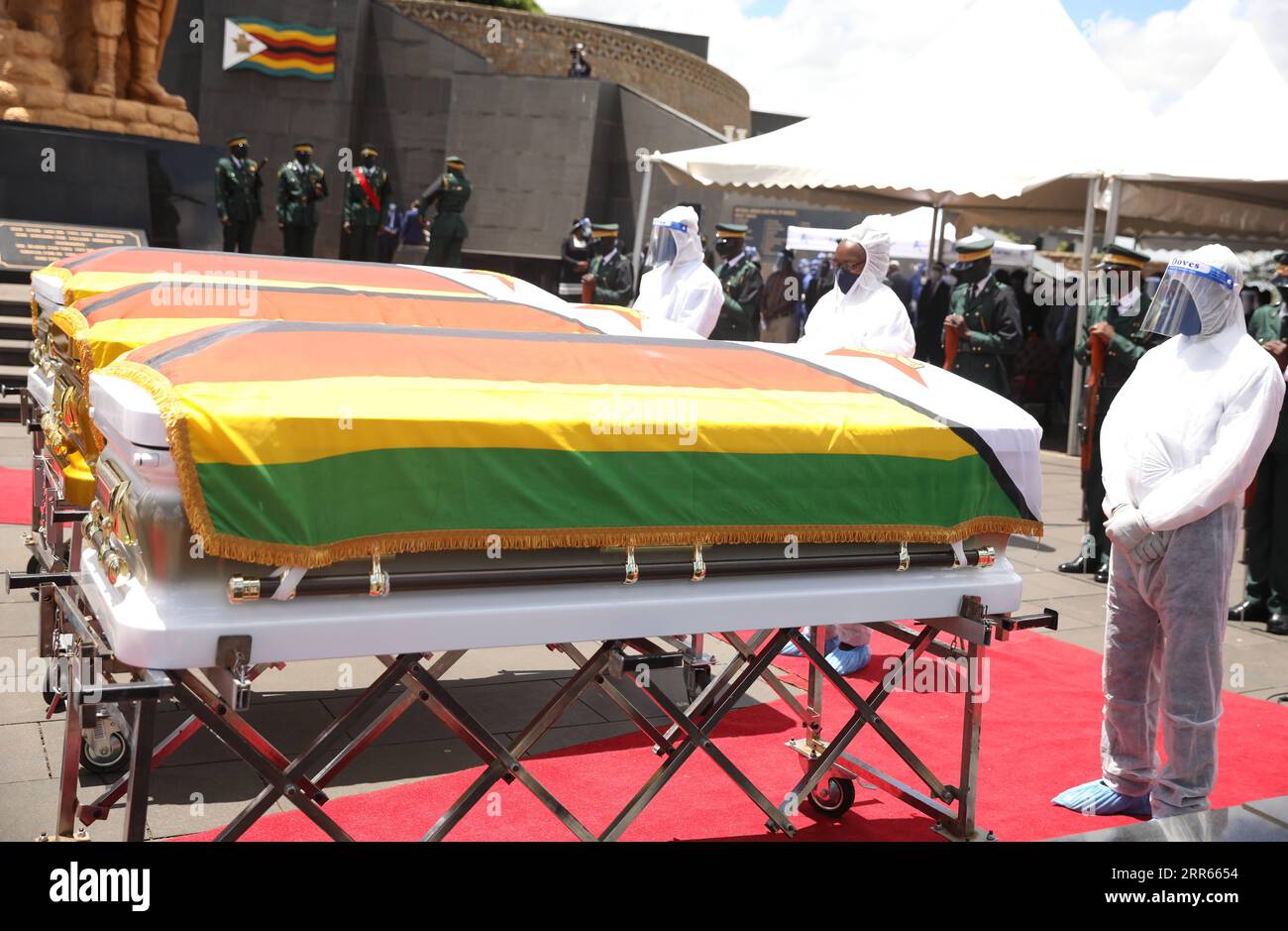 210128 -- HARARE, Jan. 28, 2021 -- Photo taken on Jan. 27, 2021 shows ...