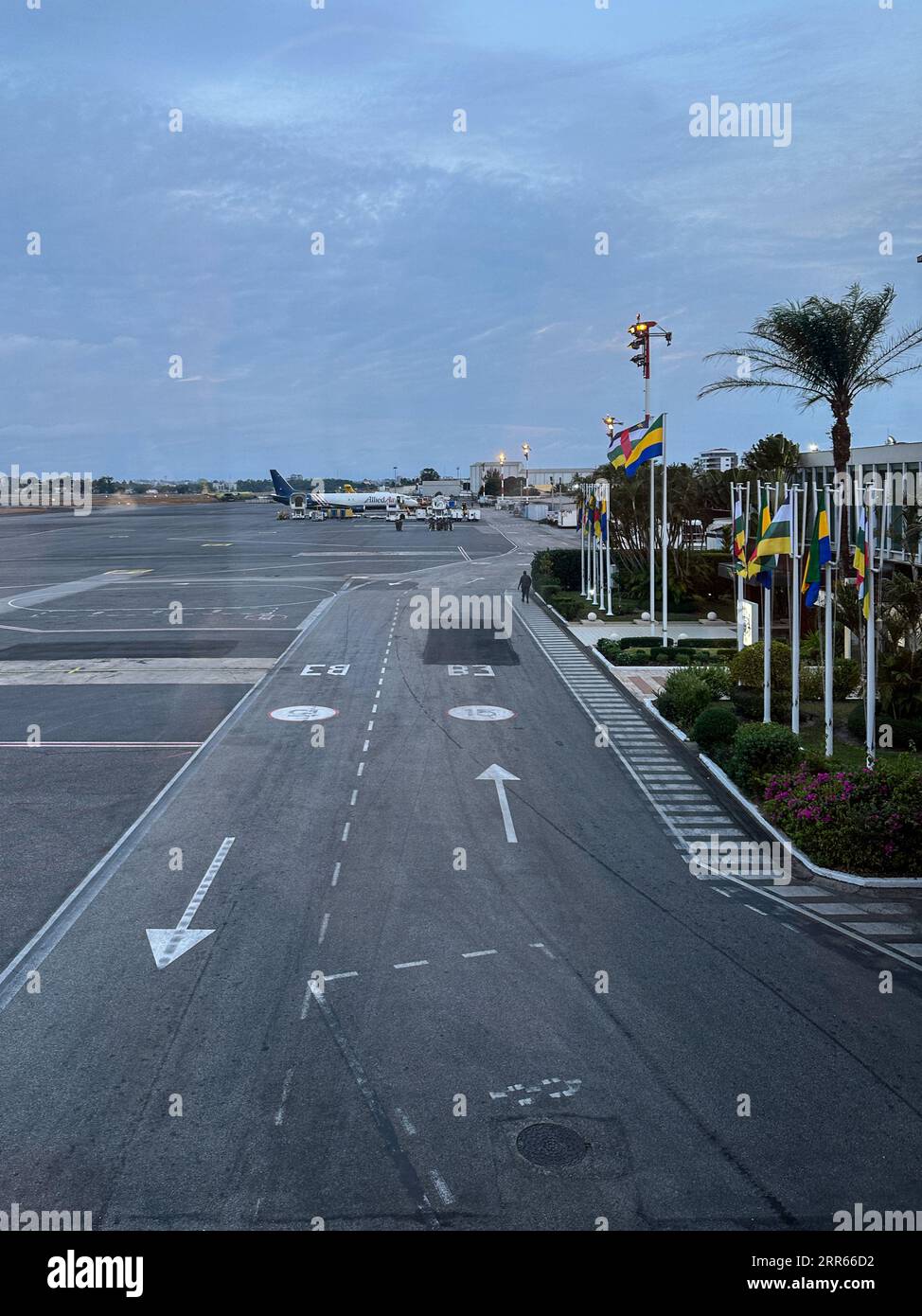 Libreville. 6th Sep, 2023. Photo taken on Sept. 6, 2023 shows a view of ...