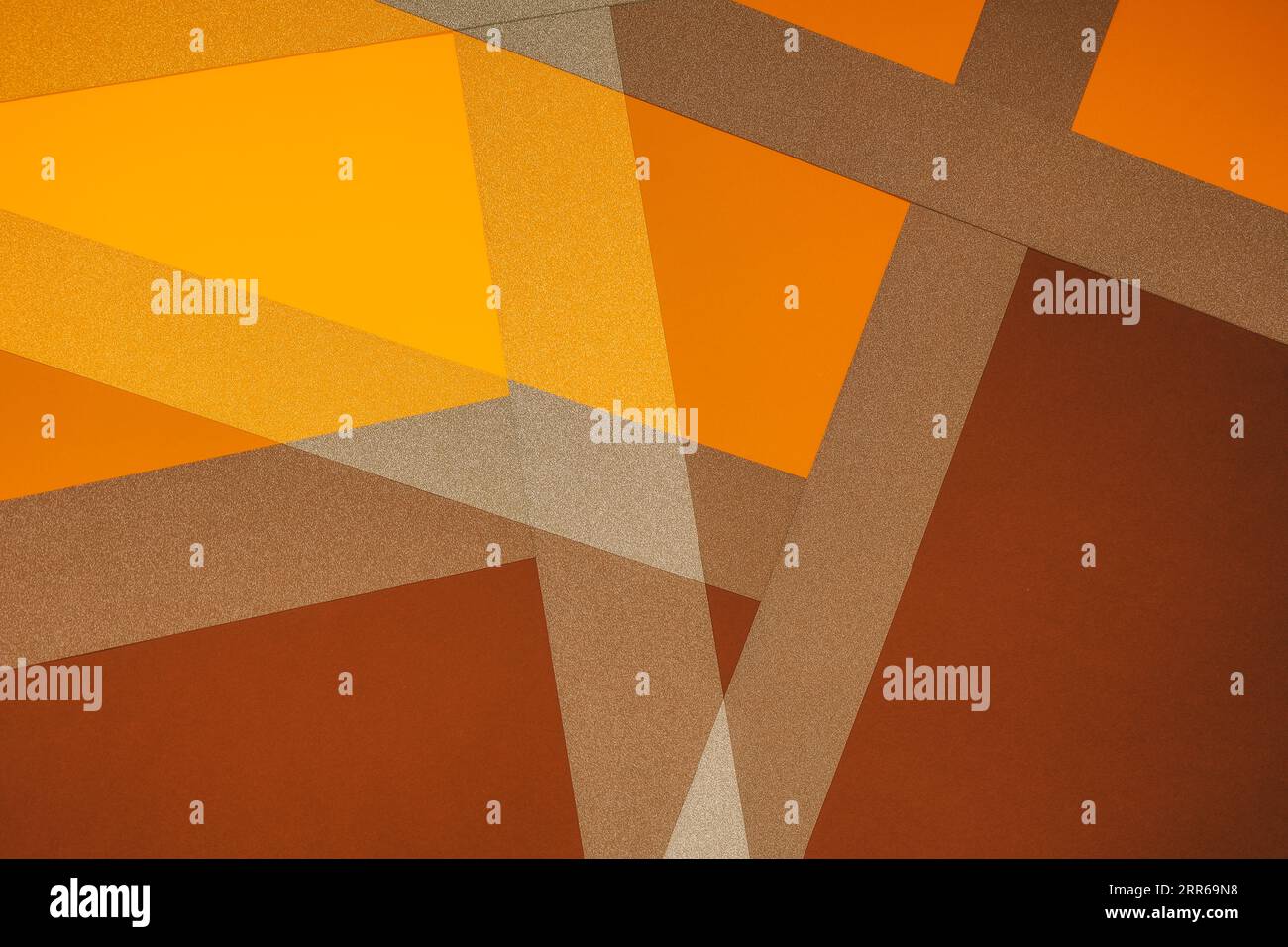 lines background in brown, orange and silver colors.Color blocking ...