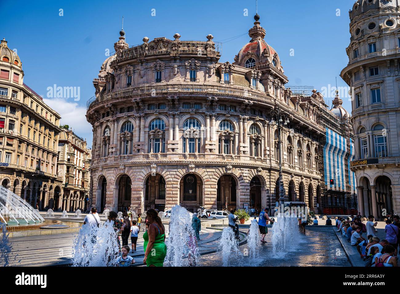 Cathedrals and historic buildings of Genoa Italy Stock Photo - Alamy