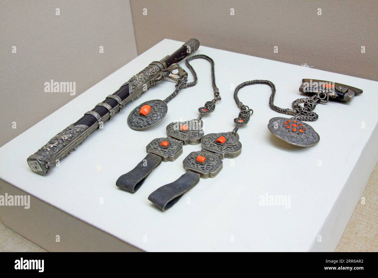 Mongolian sword hi-res stock photography and images - Alamy