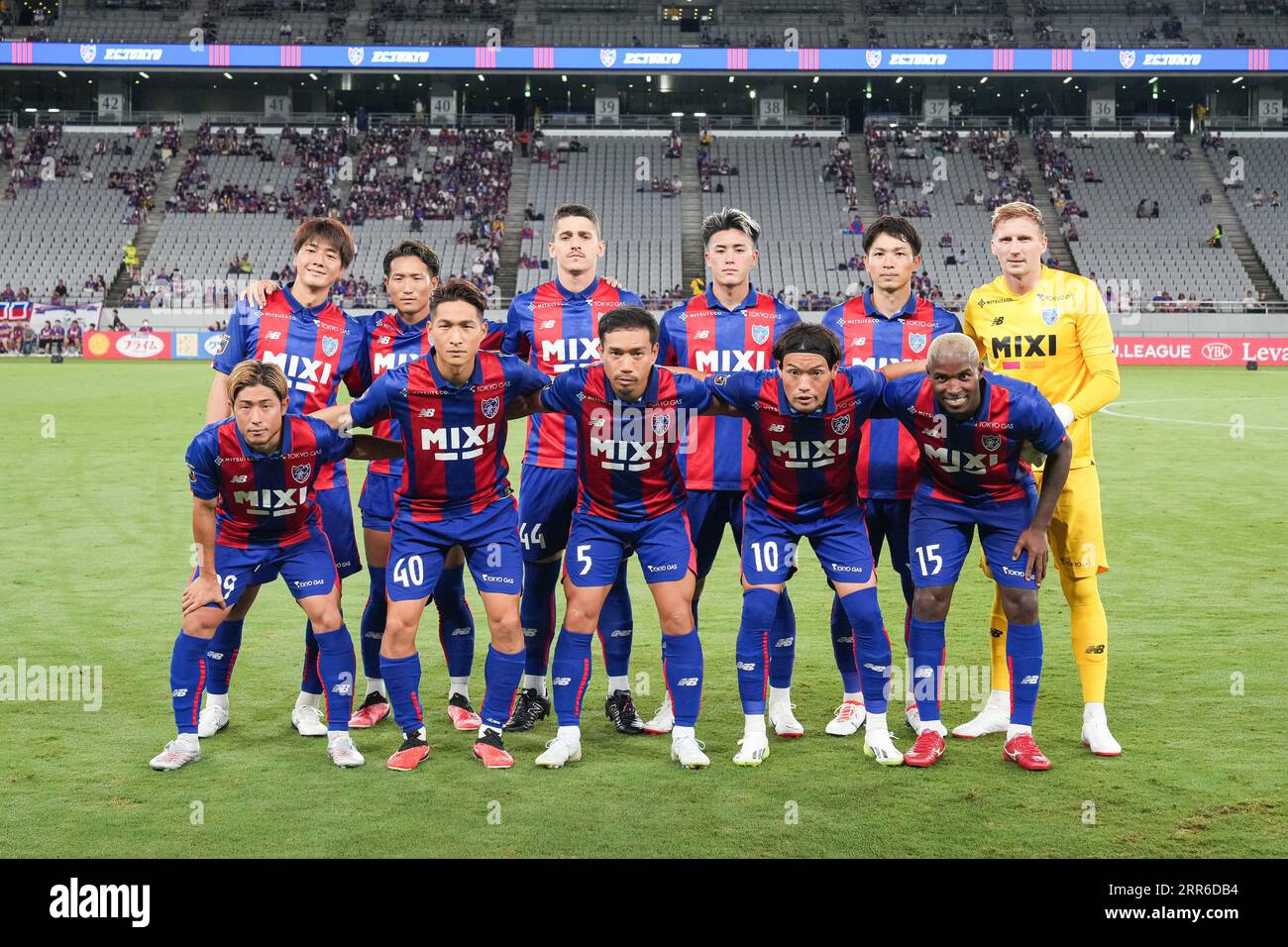 Tokyo, Japan. 6th Sep, 2023. FCFC Tokyo team group line-up (FC Tokyo ...