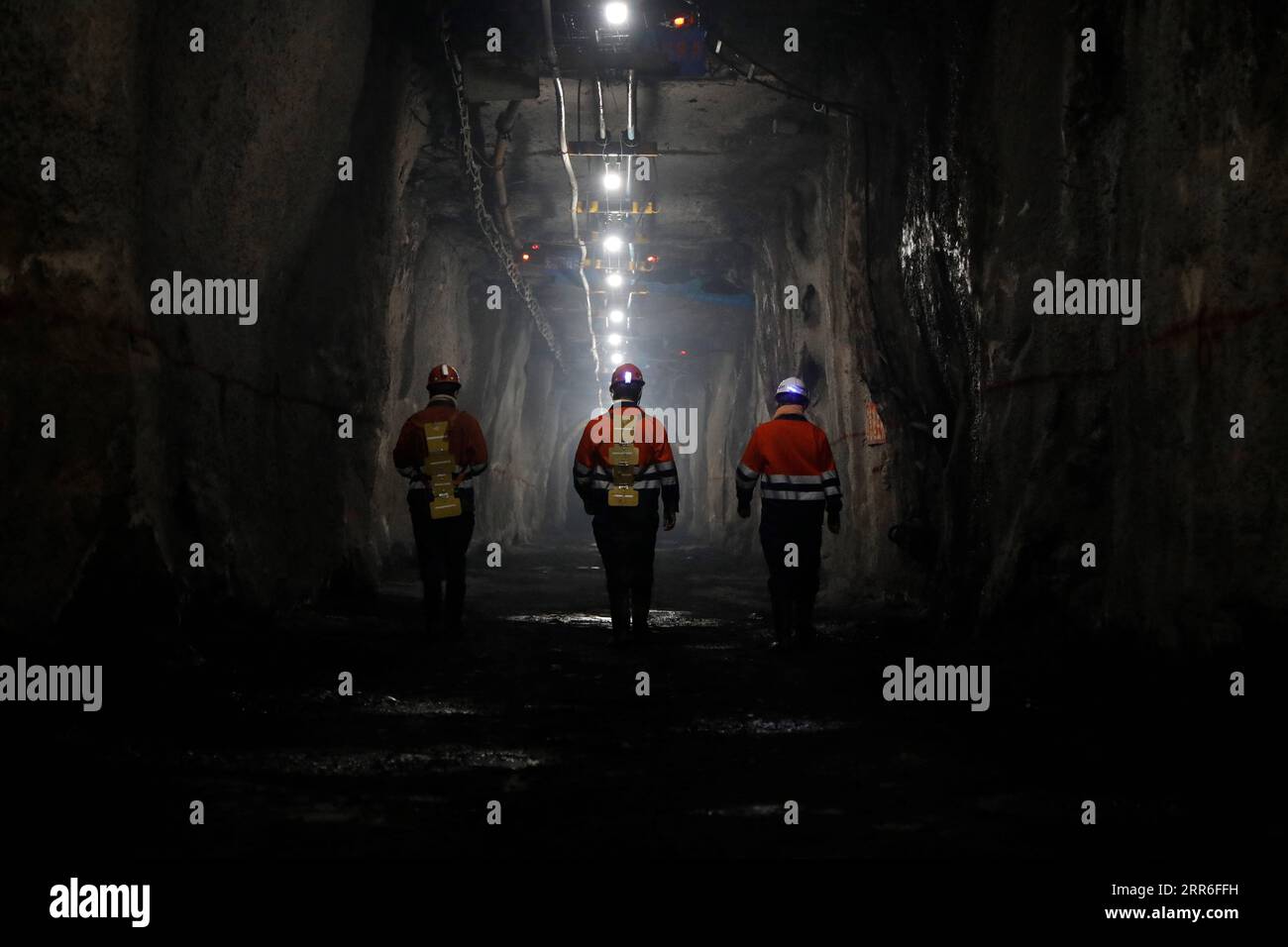 Copper ore conveyor hi-res stock photography and images - Alamy