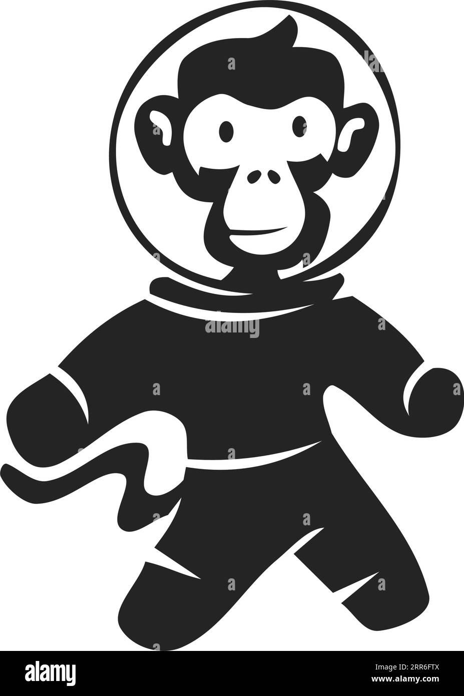 Monkey Logo template Isolated. Brand Identity. Icon Abstract Vector ...