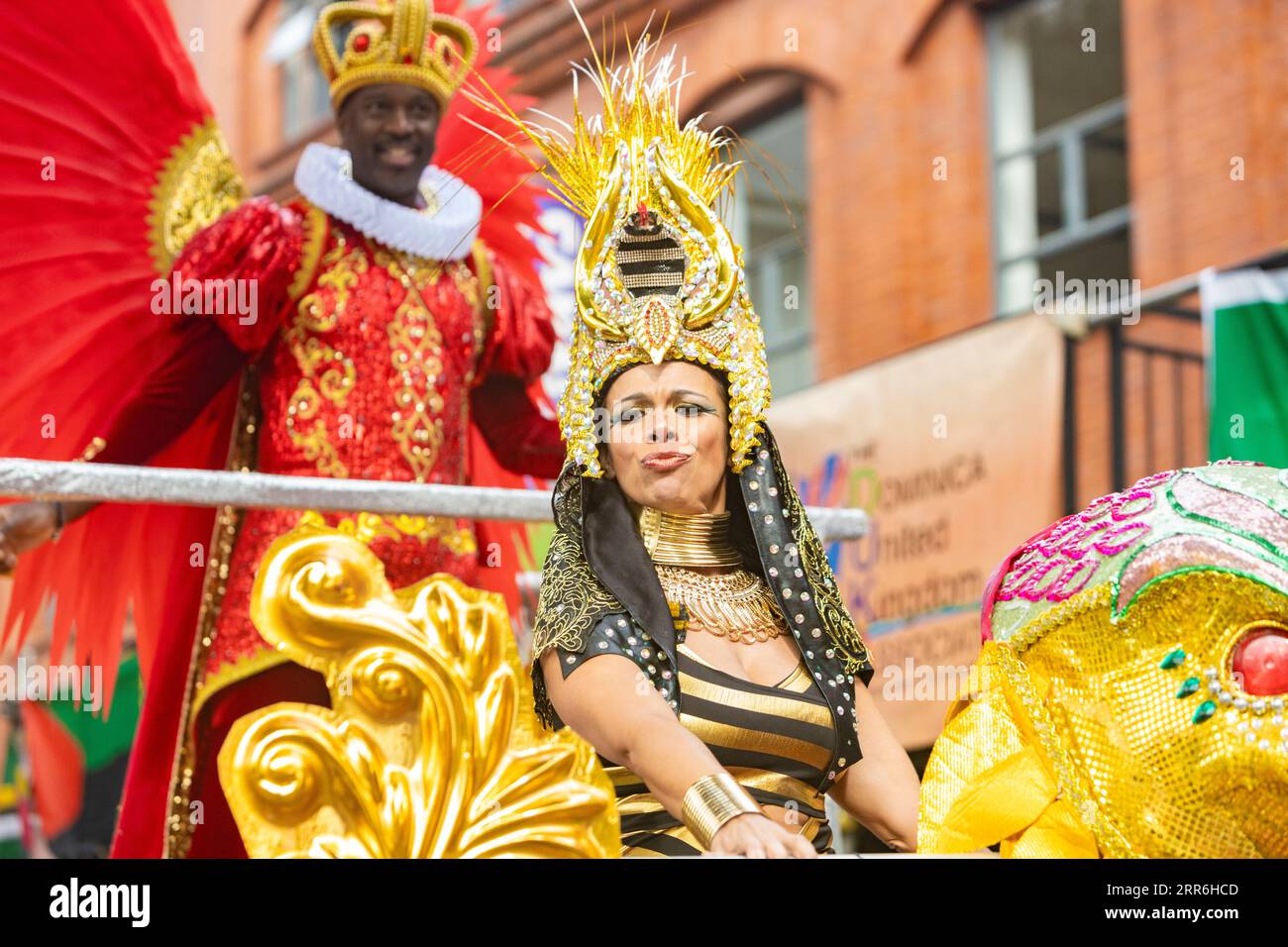 Khaleb Brooks giving inspirational winning speech Stock Photo - Alamy
