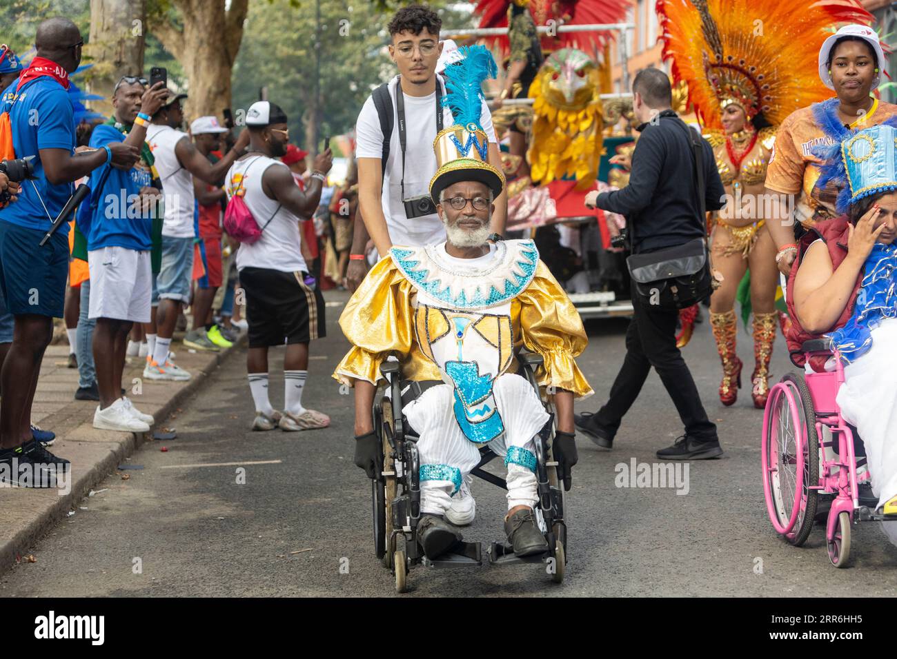 Khaleb Brooks giving inspirational winning speech Stock Photo - Alamy