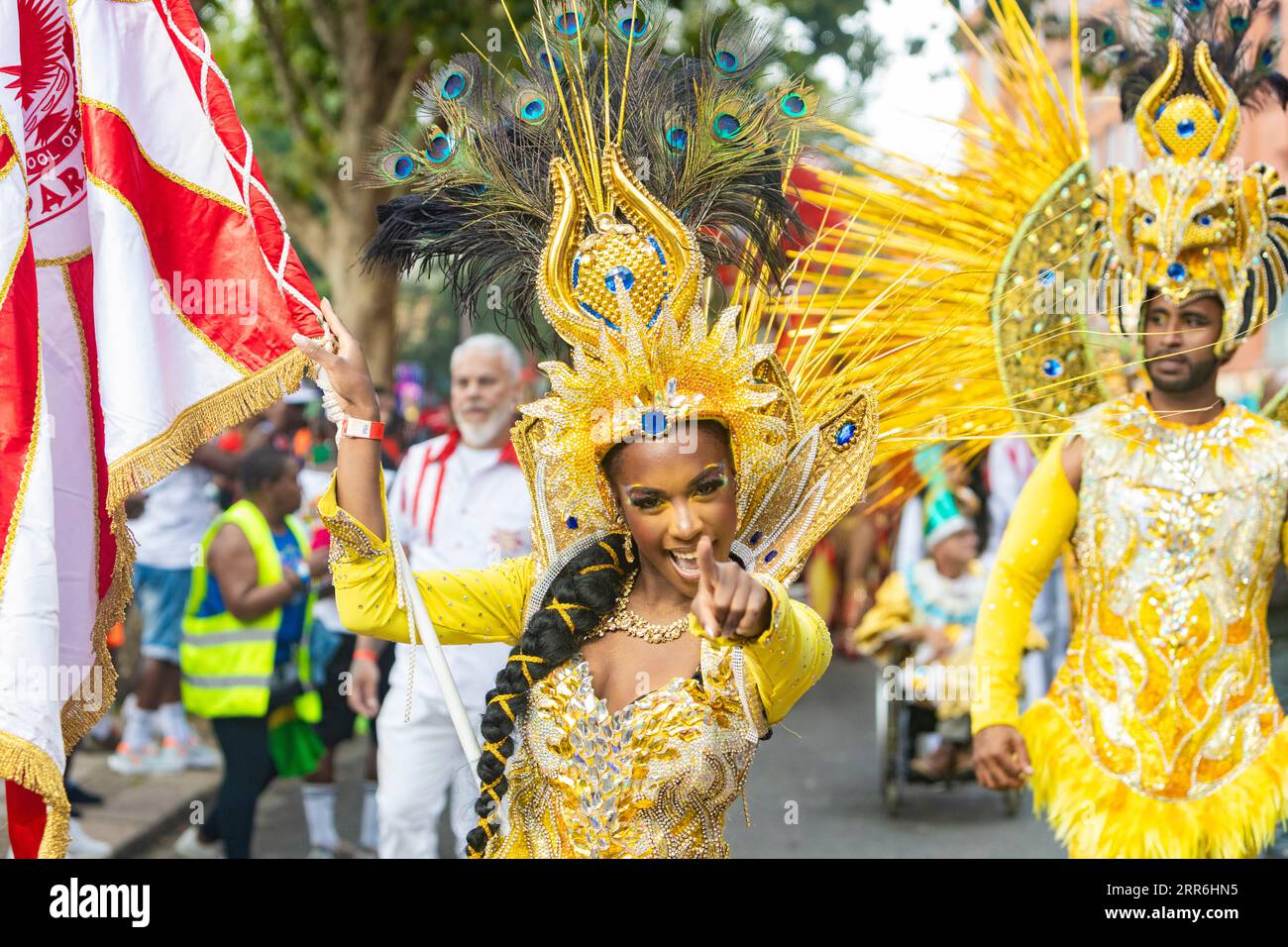 Khaleb Brooks giving inspirational winning speech Stock Photo - Alamy