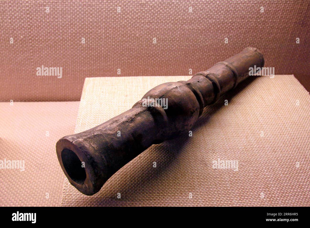 ancient Chinese weapons - bronze cannon, closeup of photo Stock Photo ...