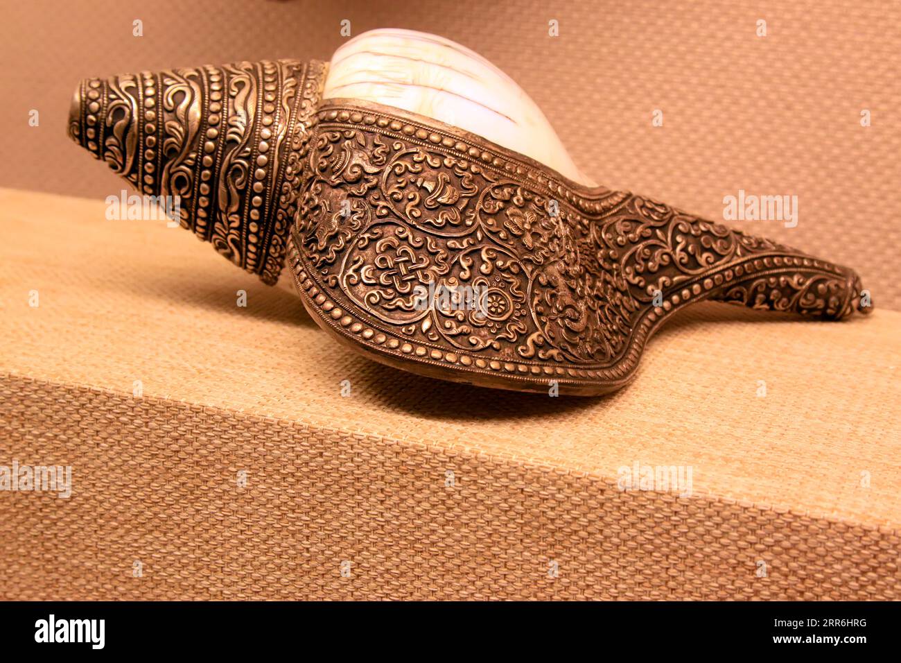 Silver conch hi-res stock photography and images - Alamy