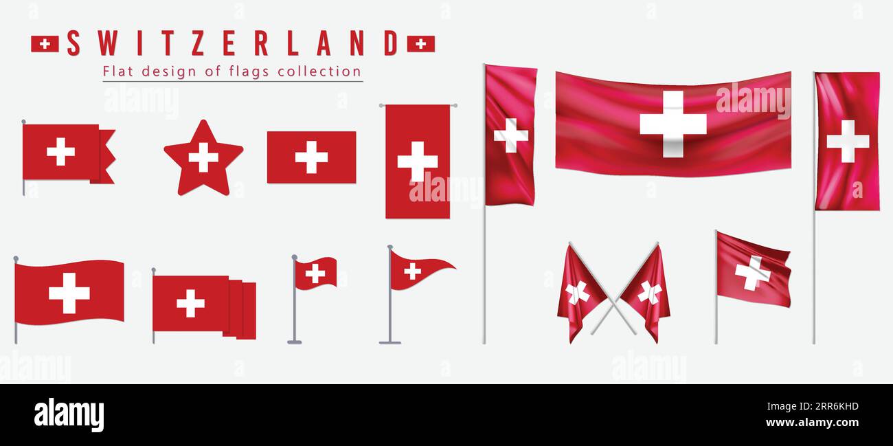 Switzerland of america Stock Vector Images - Alamy