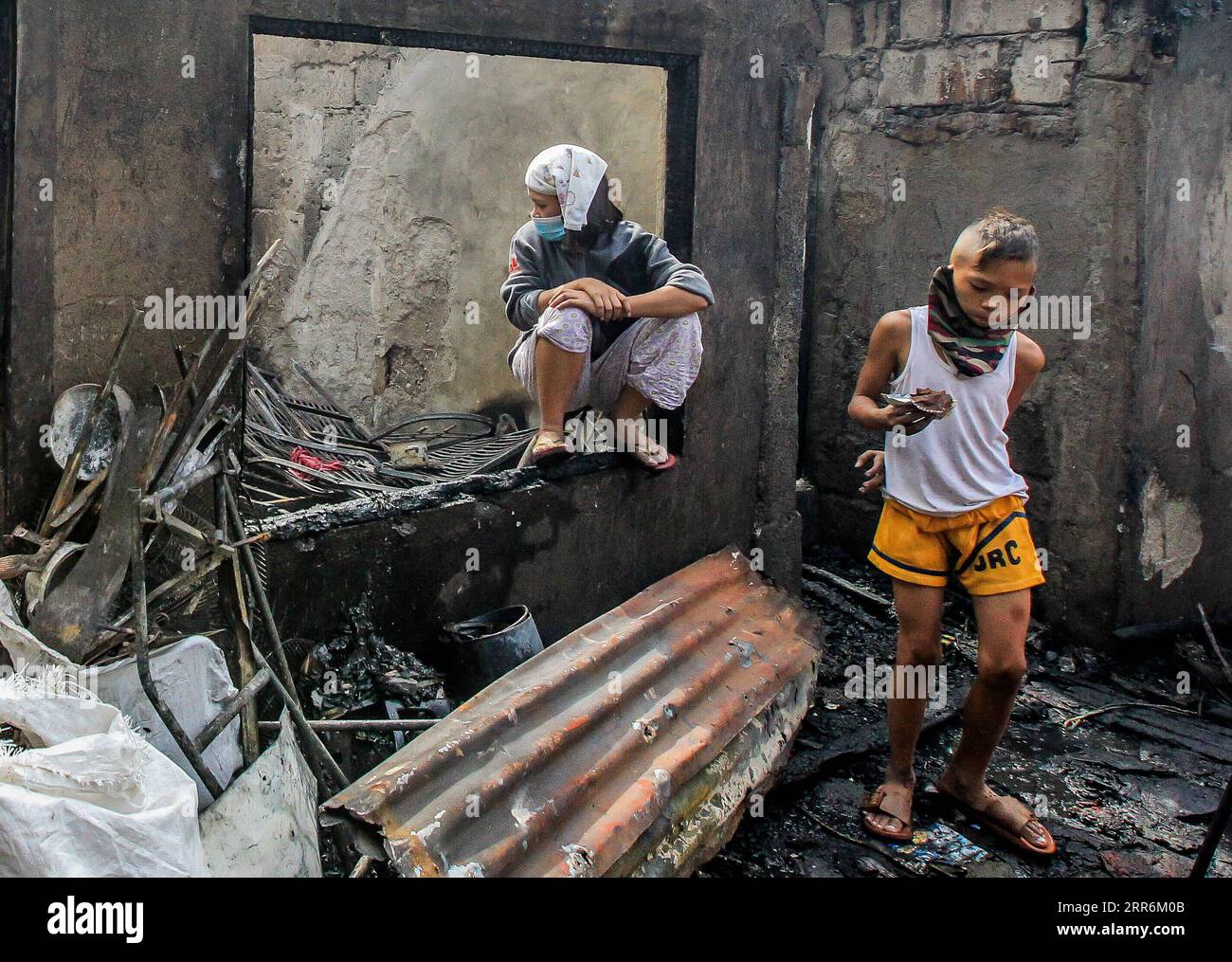 Tondo slum area in manila hi-res stock photography and images - Alamy