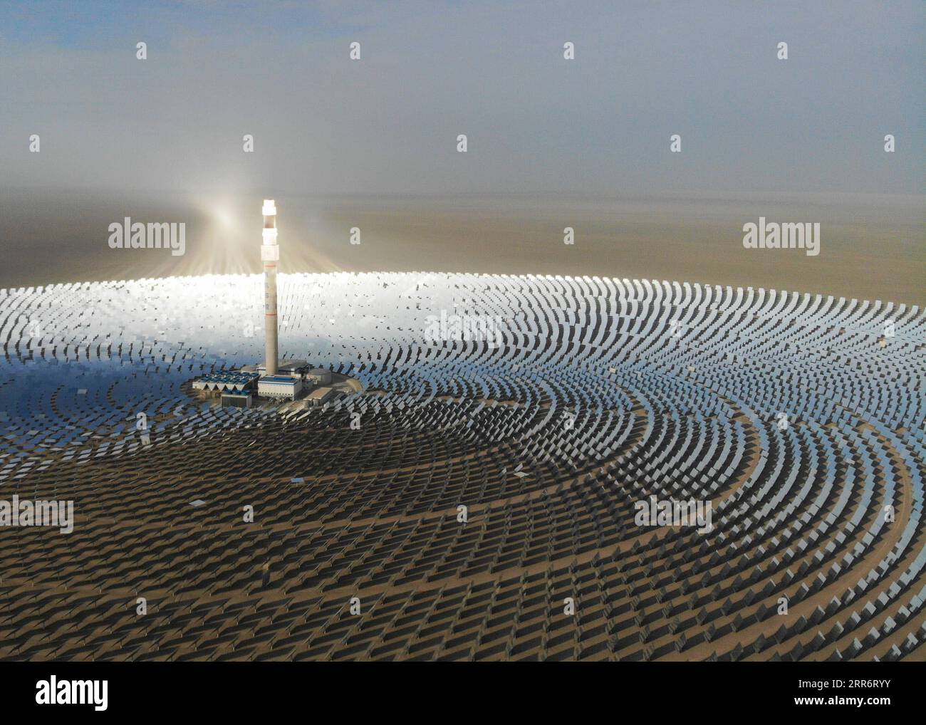 210227 -- BEIJING, Feb. 27, 2021 -- Aerial photo taken on Feb. 24, 2021 ...