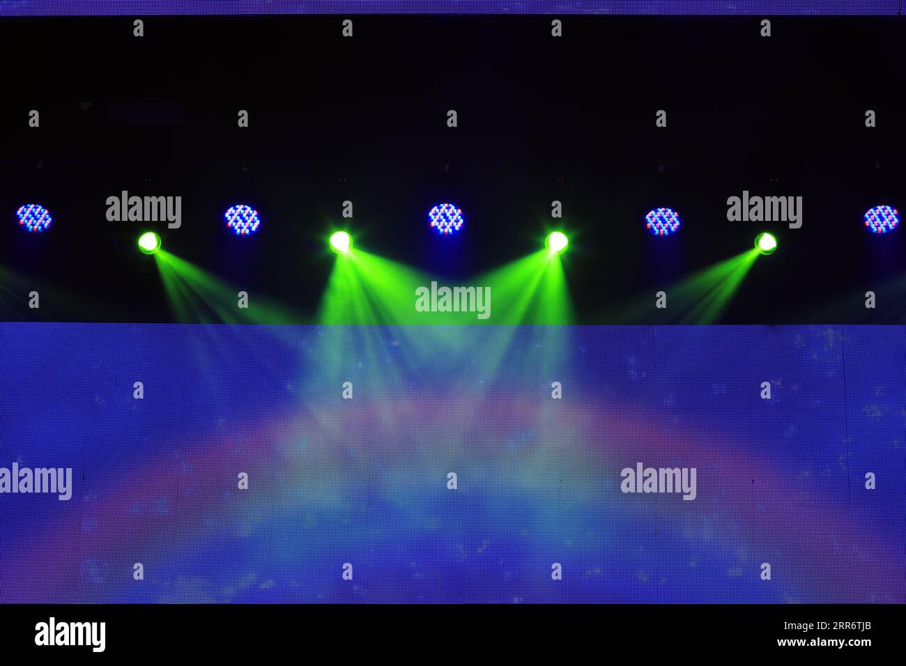 Stage lighting effect Stock Photo - Alamy