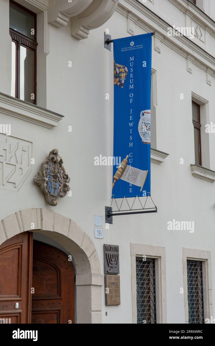 Bratislava jewish museum hi-res stock photography and images - Alamy