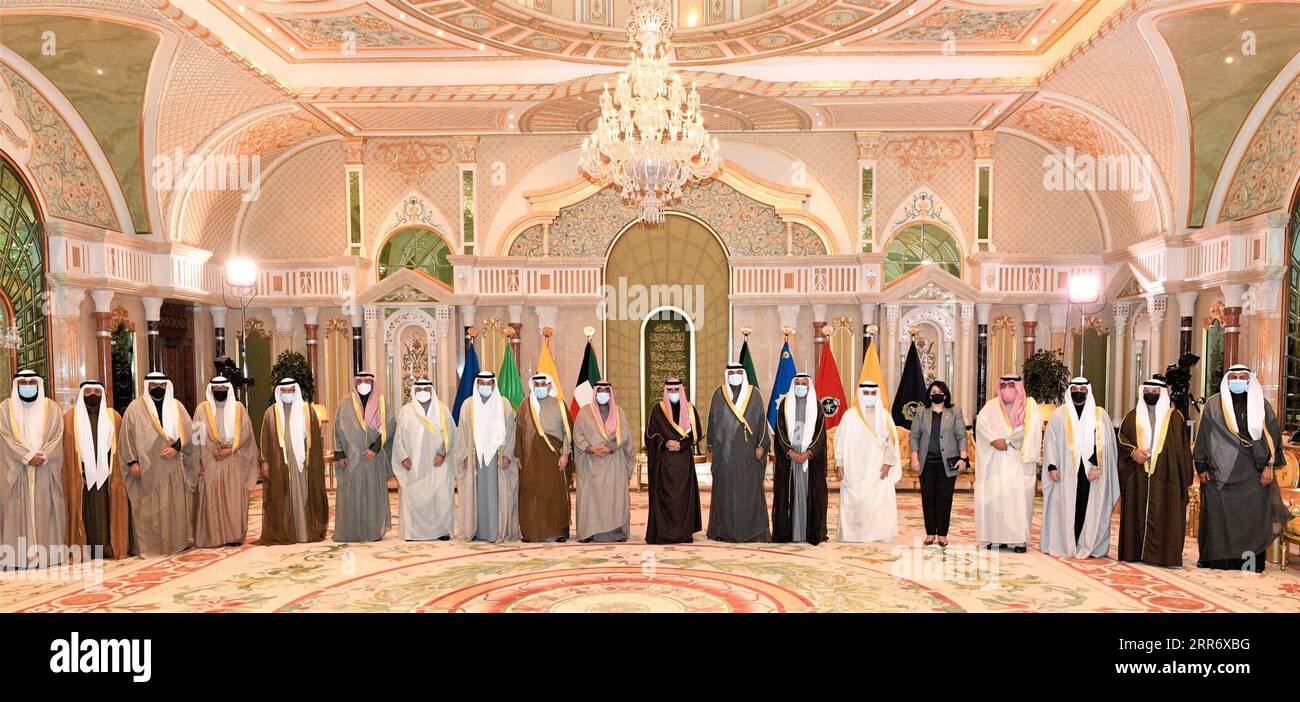 210303 -- KUWAIT CITY, March 3, 2021 -- Members of the new Kuwaiti ...