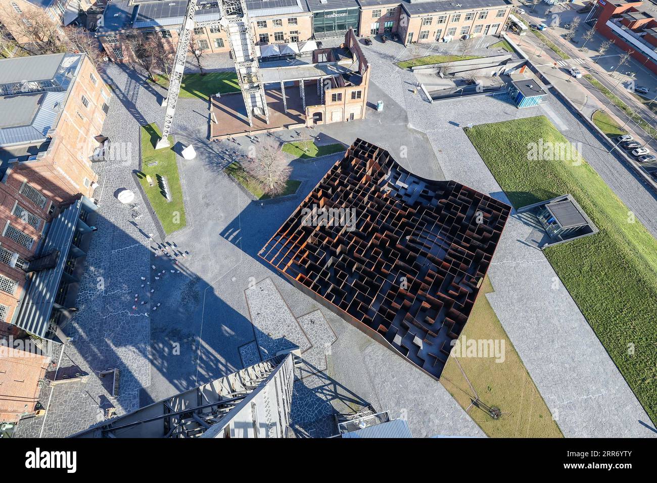 210306 -- GENK, March 6, 2021 -- Photo taken on March 2, 2021 shows the ...