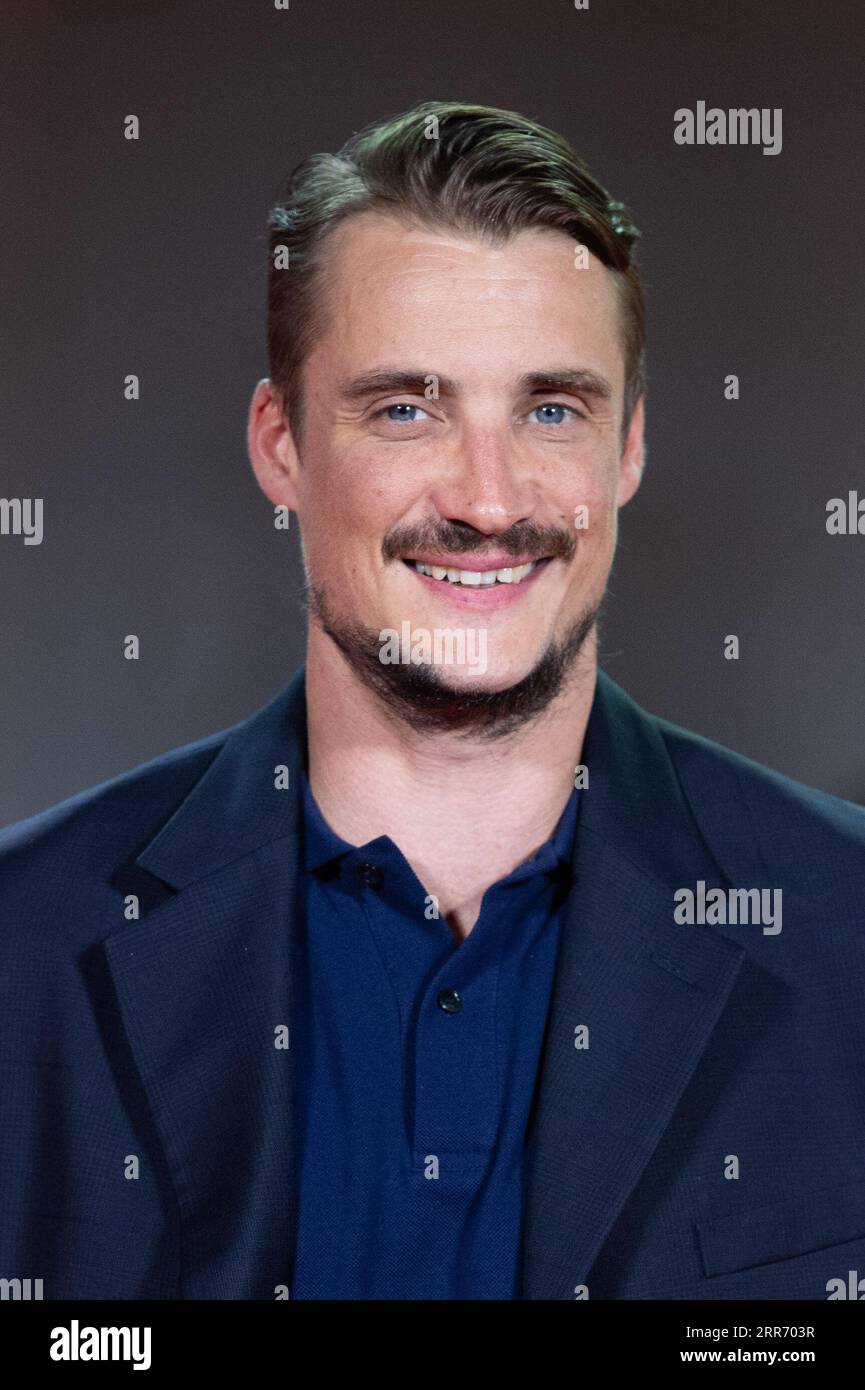 Venice, Italy. 06th Sep, 2023. Pierre Lottin attending the Vivants ...