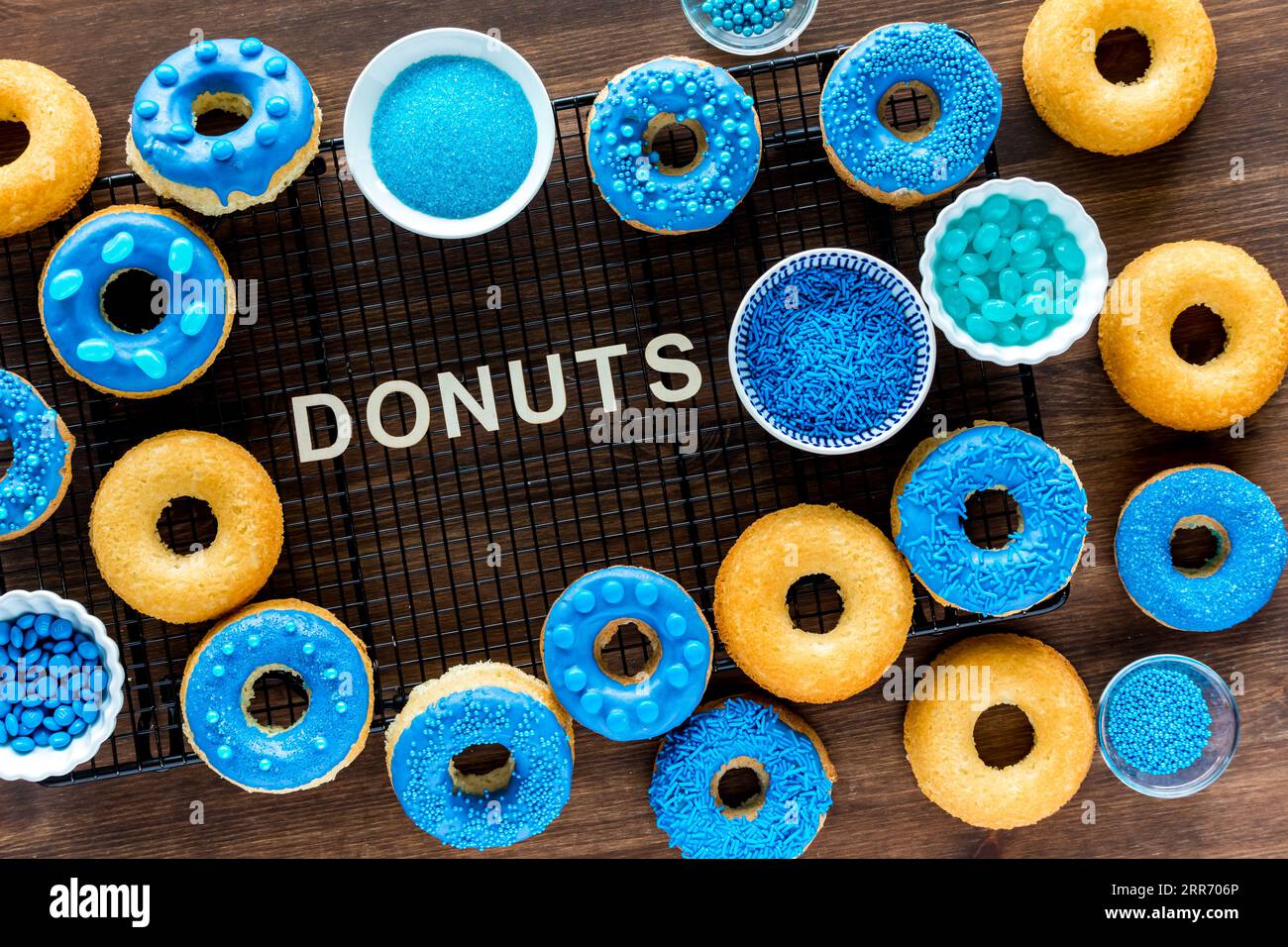 Word donuts hi-res stock photography and images - Alamy