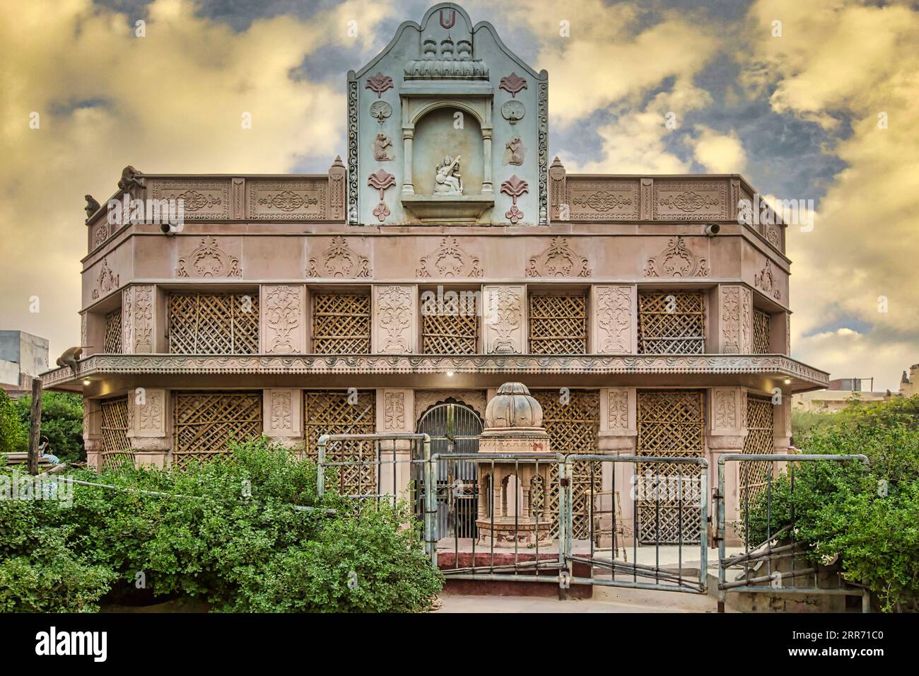 Vrindavan, Uttar Pradesh October 18th 2019: Samadhi of Swami Haridas ...