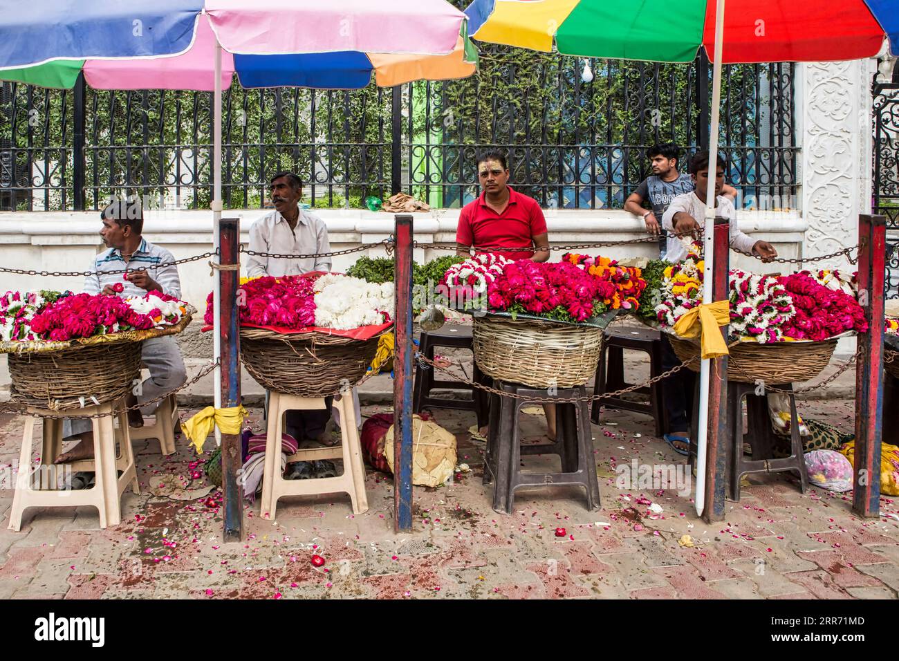 Indian florists hi-res stock photography and images - Alamy