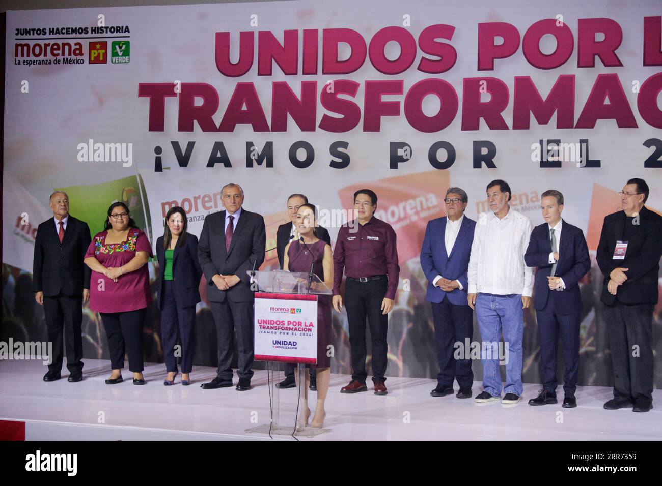 Mexico City, Mexico City, Mexico. 7th Sep, 2023. CLAUDIA SHEINBAUM ...