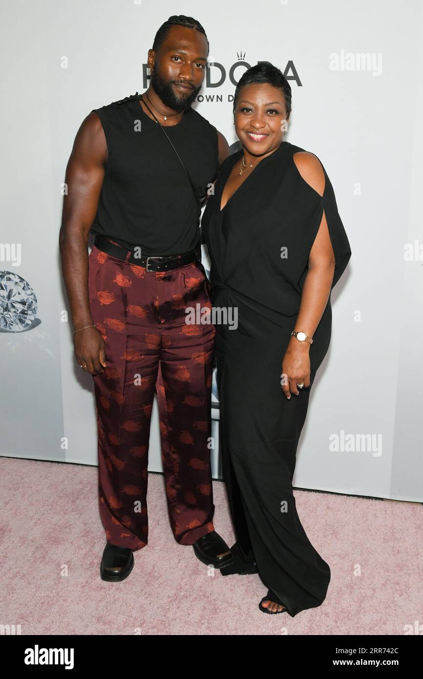 New York, USA. 06th Sep, 2023. Vinson Fraley and Natasha Fraley ...
