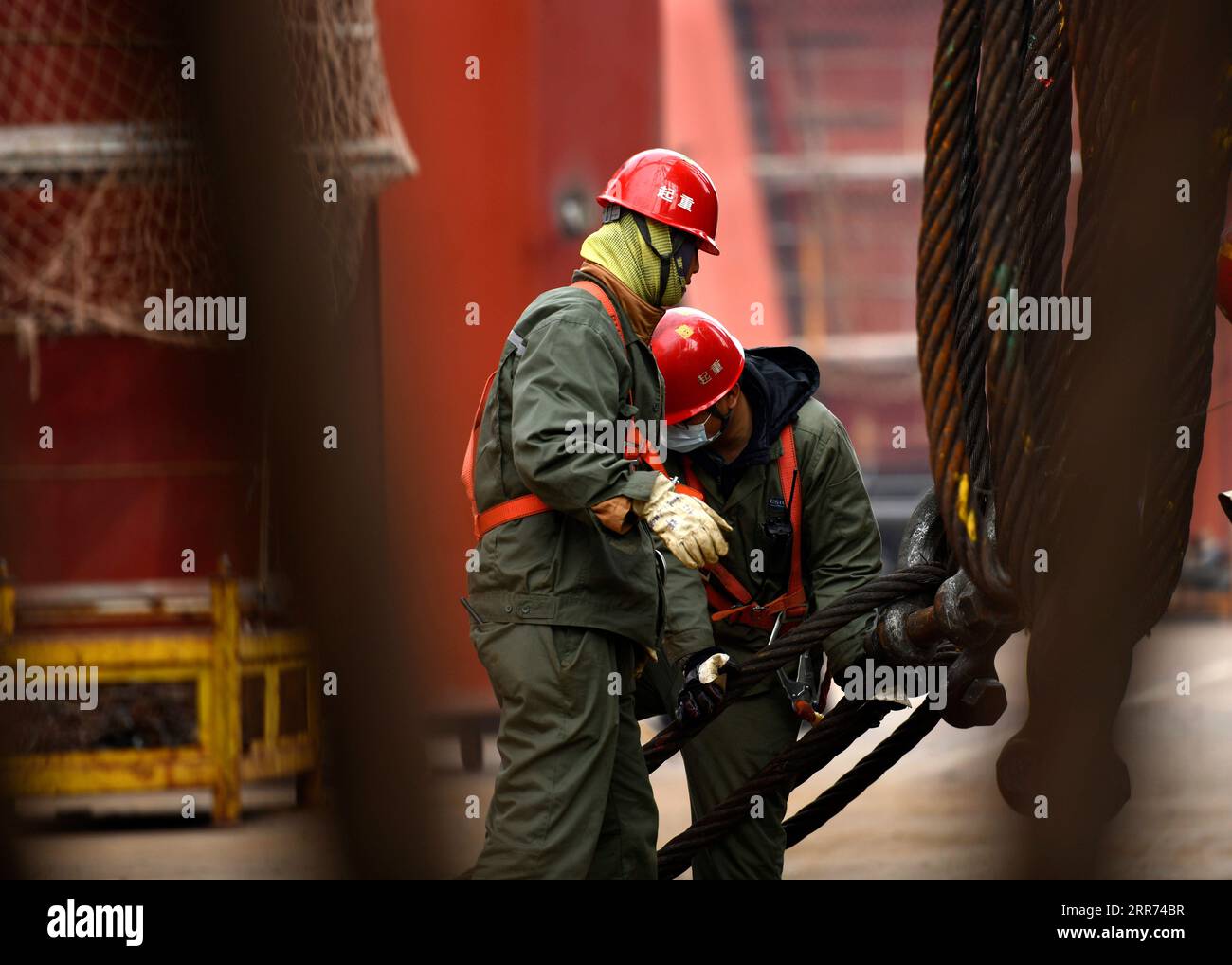Offshore work area hi-res stock photography and images - Alamy