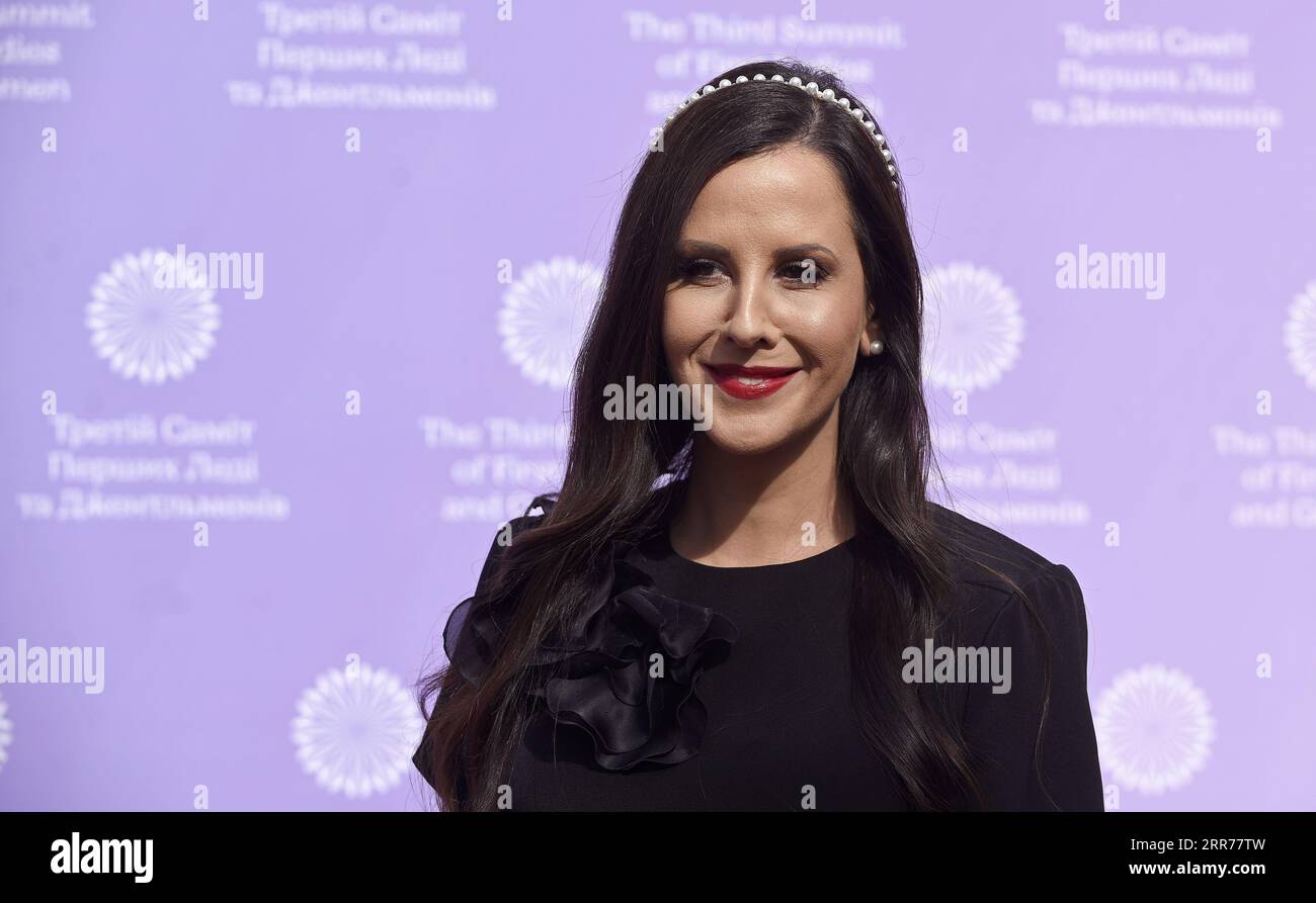 Non Exclusive: KYIV, UKRAINE - SEPTEMBER 6, 2023 - First Lady of Serbia ...
