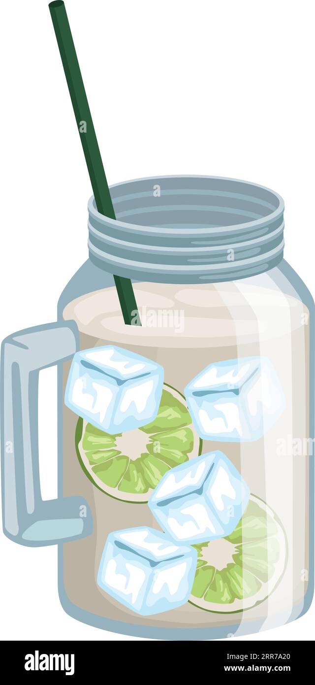 fruit drink with ice icon Stock Vector Image & Art - Alamy