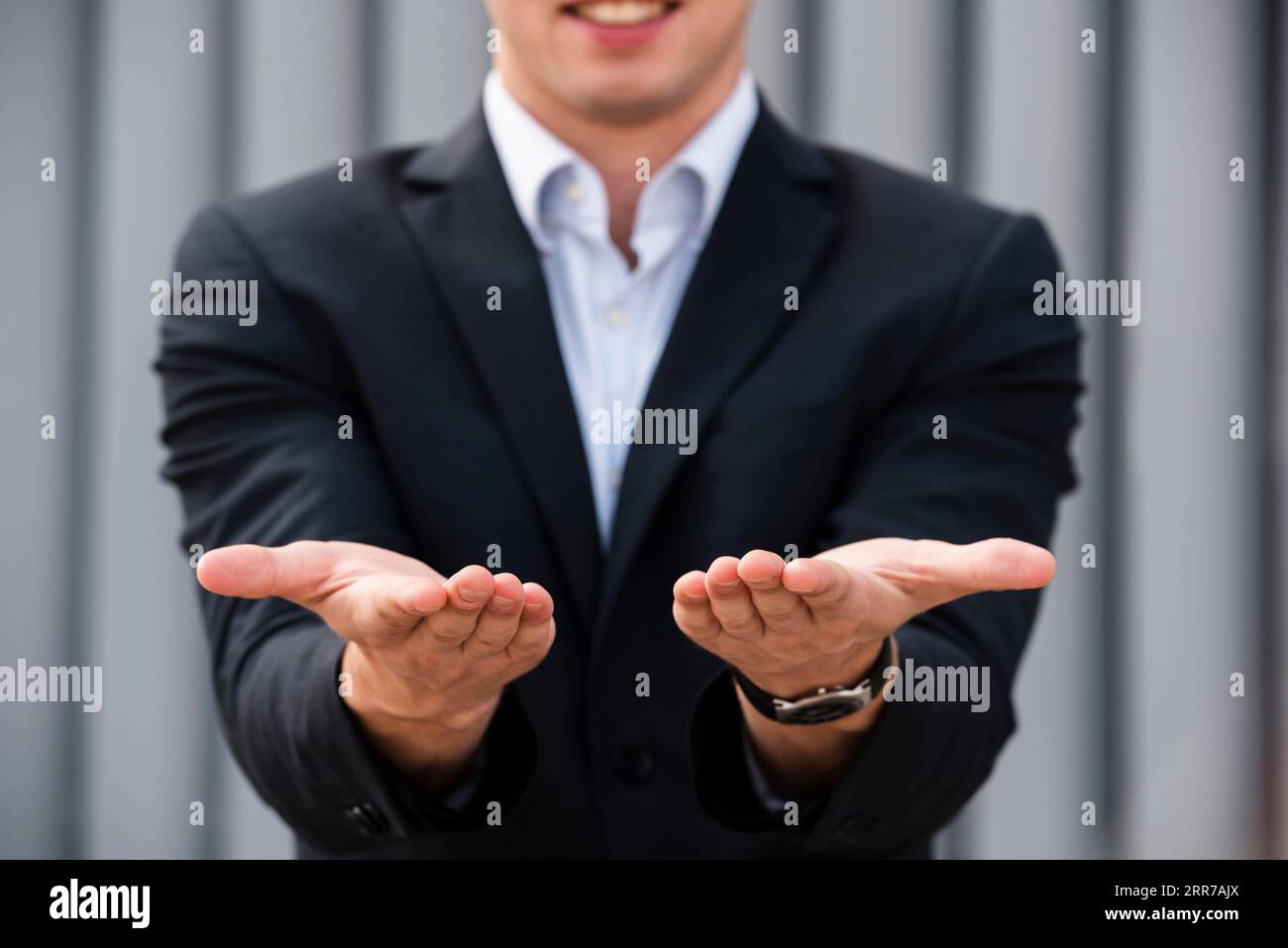 Business hold back hi-res stock photography and images - Alamy