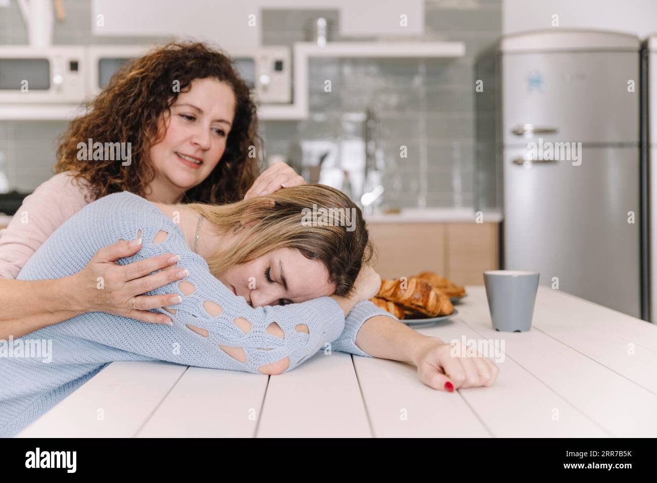 Russian mother and daughter hi-res stock photography and images - Alamy