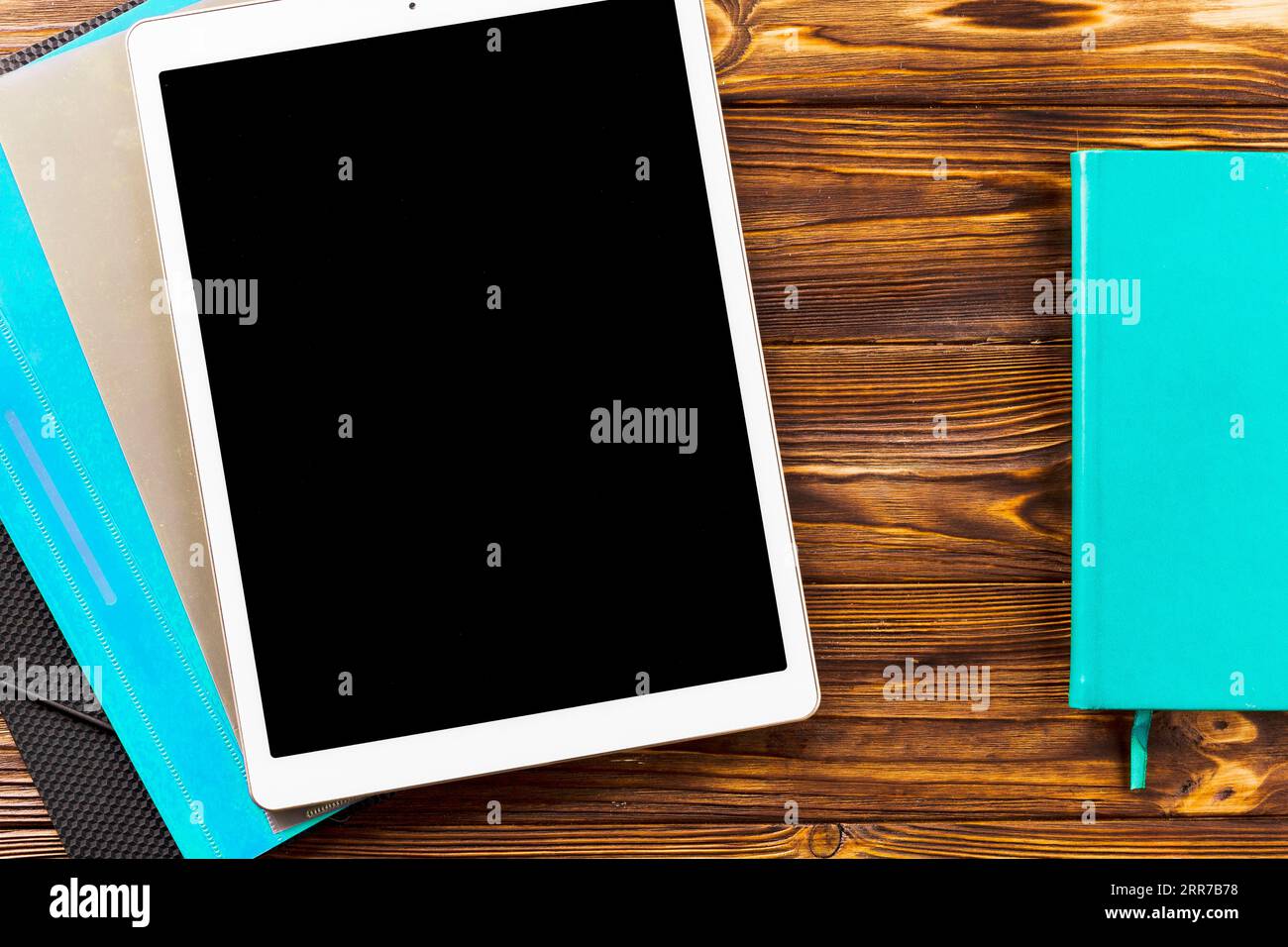 Notebook pen near laptop hi-res stock photography and images - Alamy