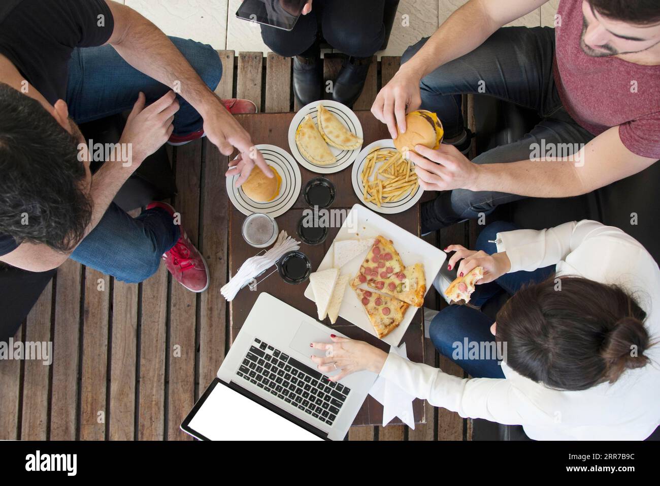 Enjoying snack hi-res stock photography and images - Alamy
