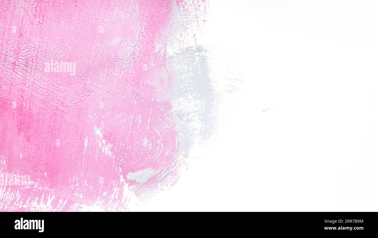 Pink paint white texture Stock Photo - Alamy