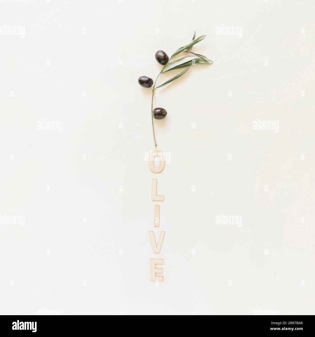 Olive branch letter hi-res stock photography and images - Alamy