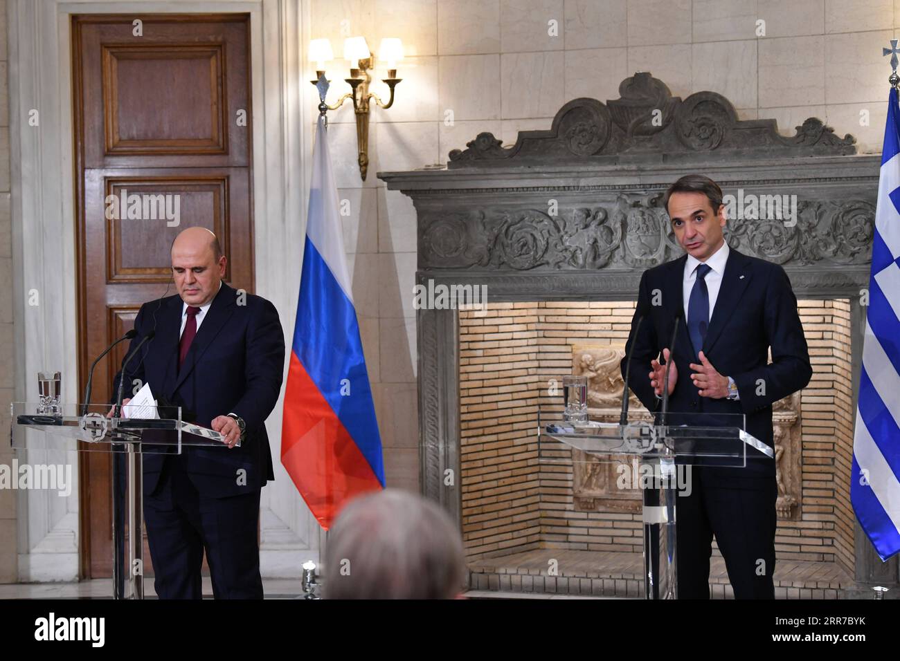 Greek pm kyriakos mitsotakis hi-res stock photography and images - Alamy