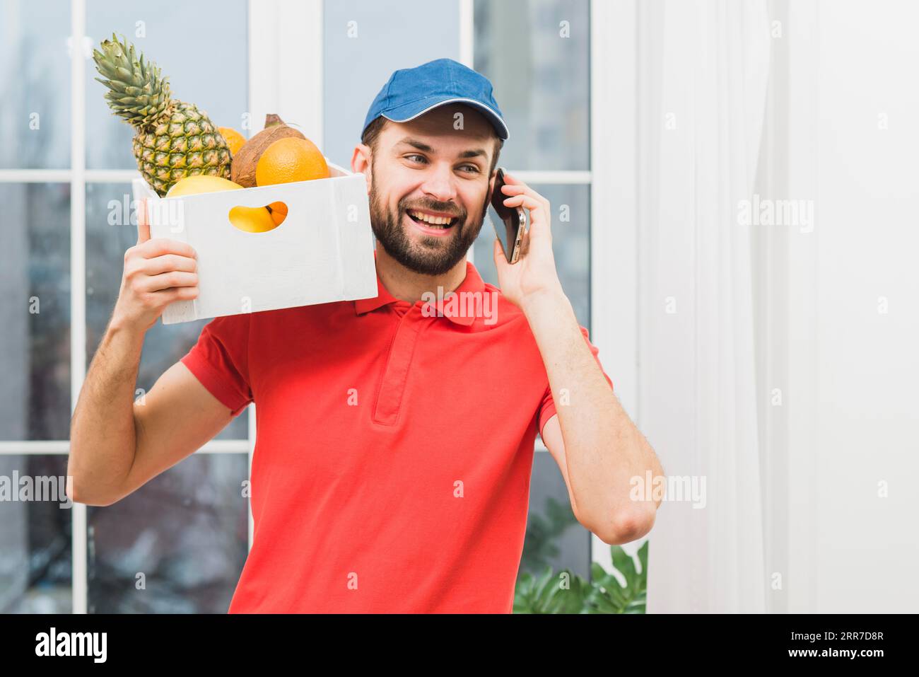 Fruit courier hi-res stock photography and images - Alamy