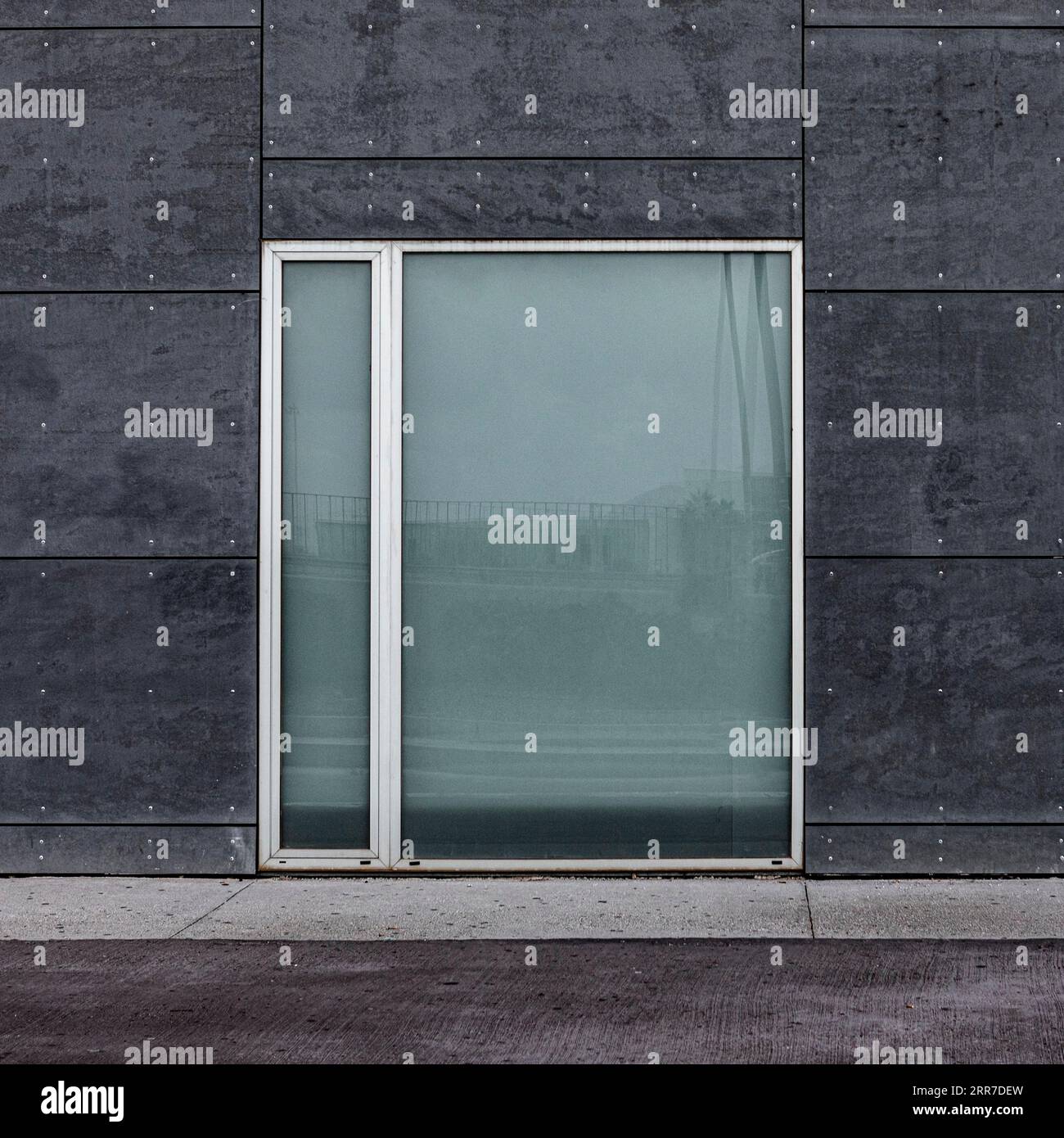 Glass window city building Stock Photo - Alamy