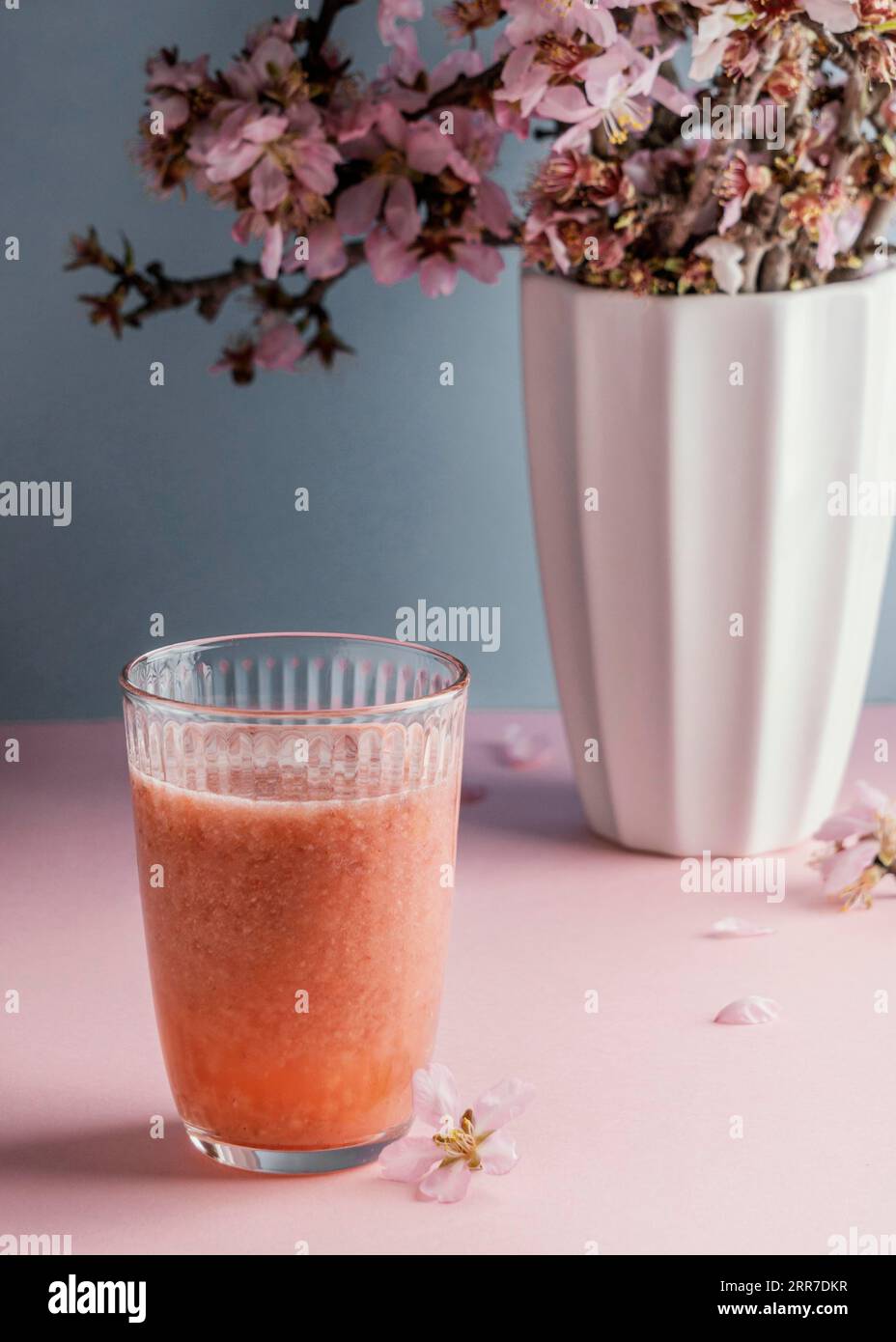 Healthy drink composition table Stock Photo - Alamy
