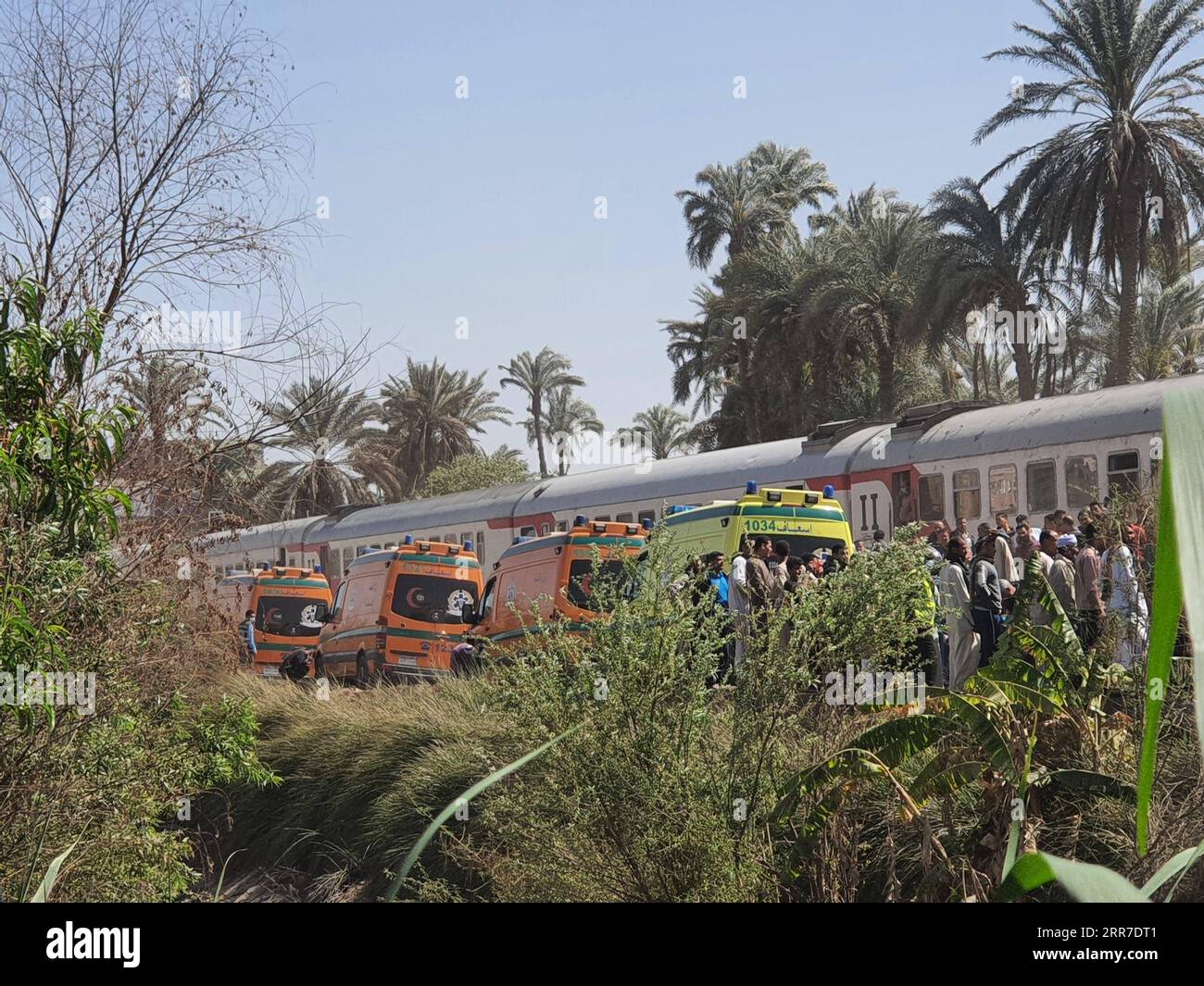 Newsegypt sohag train hi-res stock photography and images - Alamy