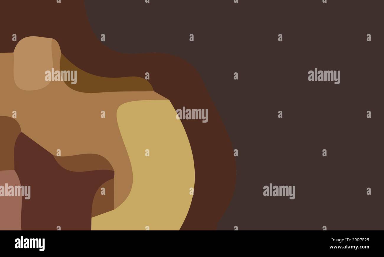 Aesthetic brown abstract background with copy space area. Suitable for ...