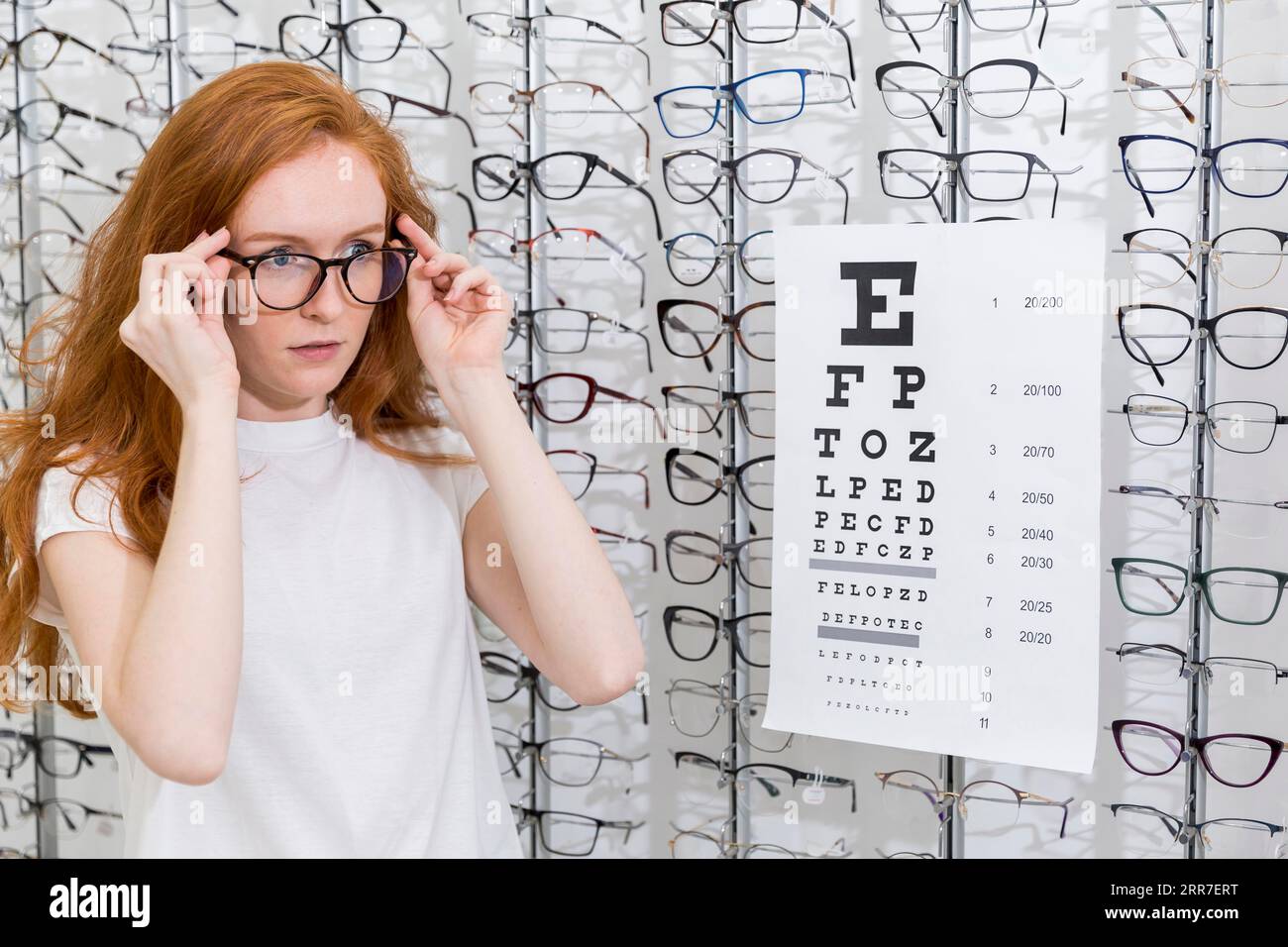 Snellen chart hi-res stock photography and images - Alamy